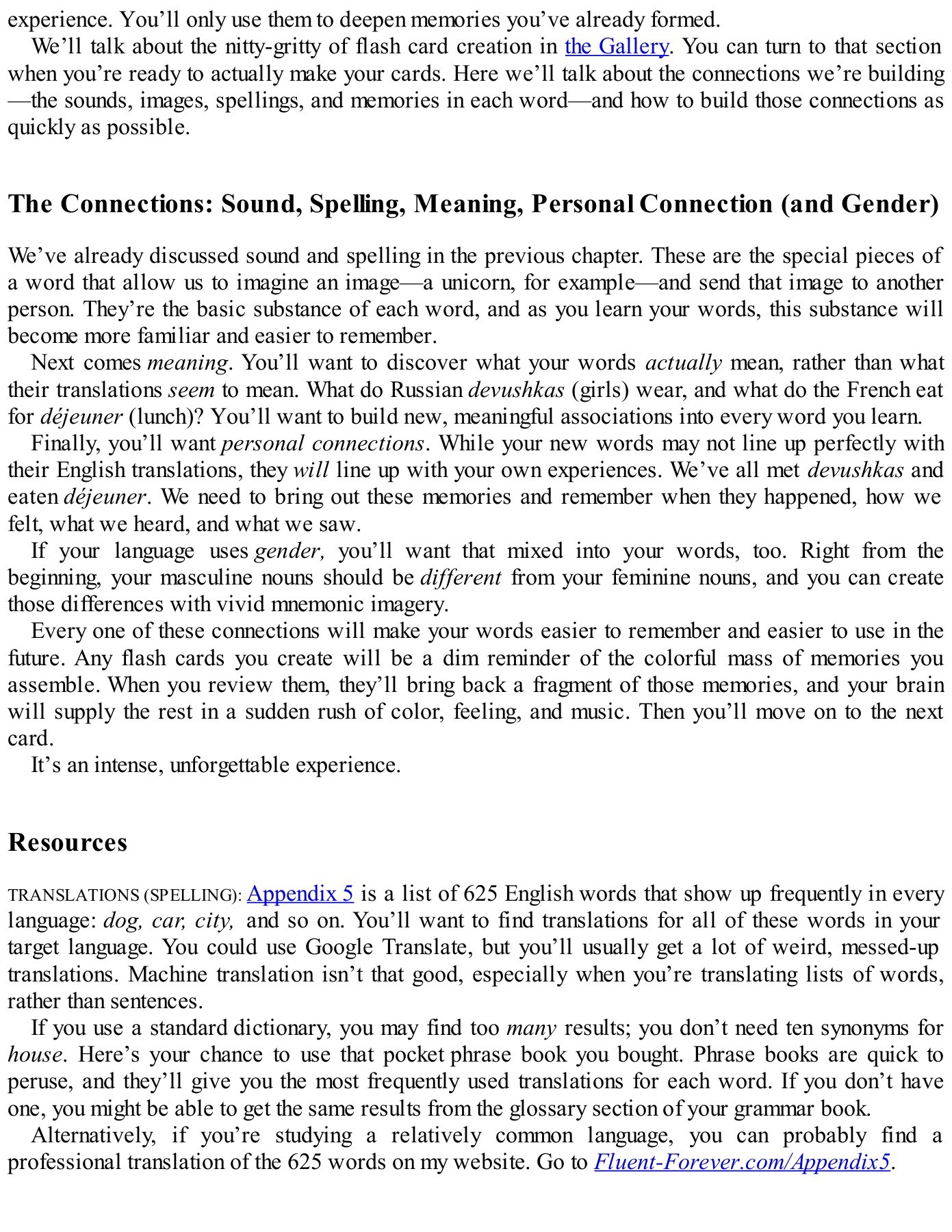 Fluent Forever How to Learn Any Language Fast and Never Forget It - Gabriel Wyner - Siri_Bkorn ...