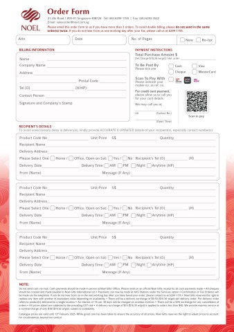 NGI CNY Order Form