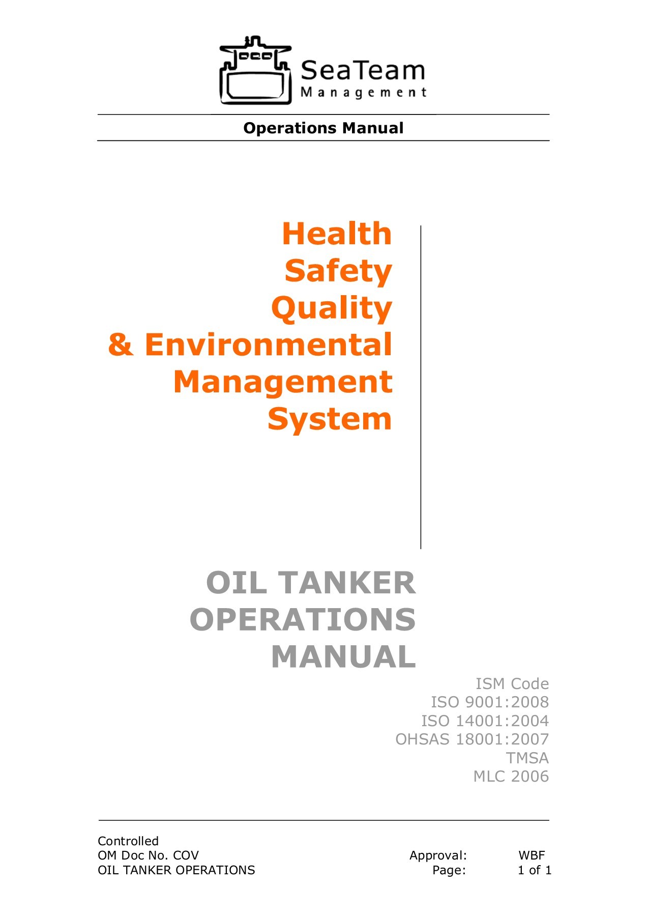Tanker Operations Manual - 01 Sep 2015 - seateam.hsqe | Flip PDF Online ...