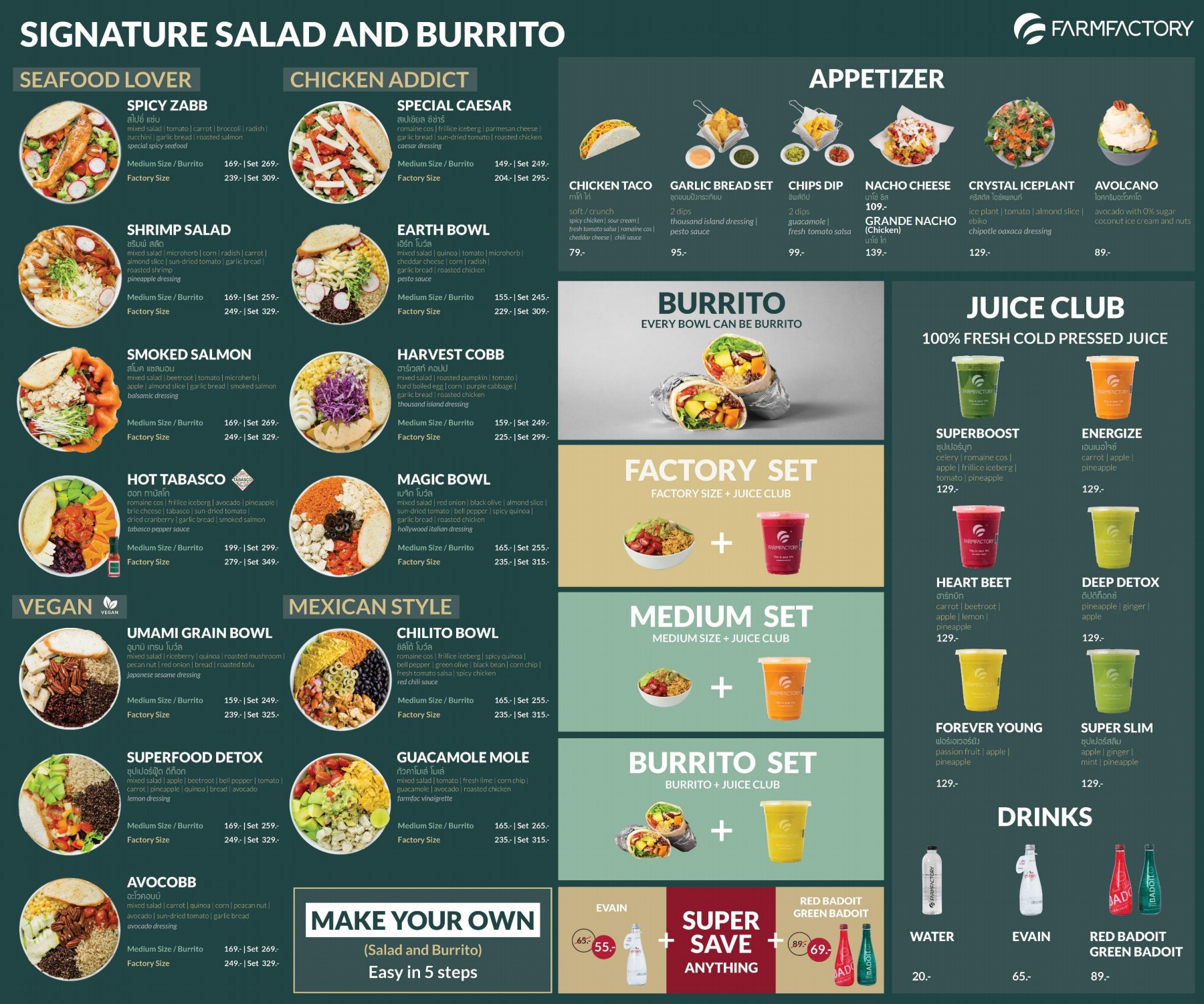 Farmfactory menu - kriangsak wanmanee - Page 1 - 1 | Flip PDF Online ...