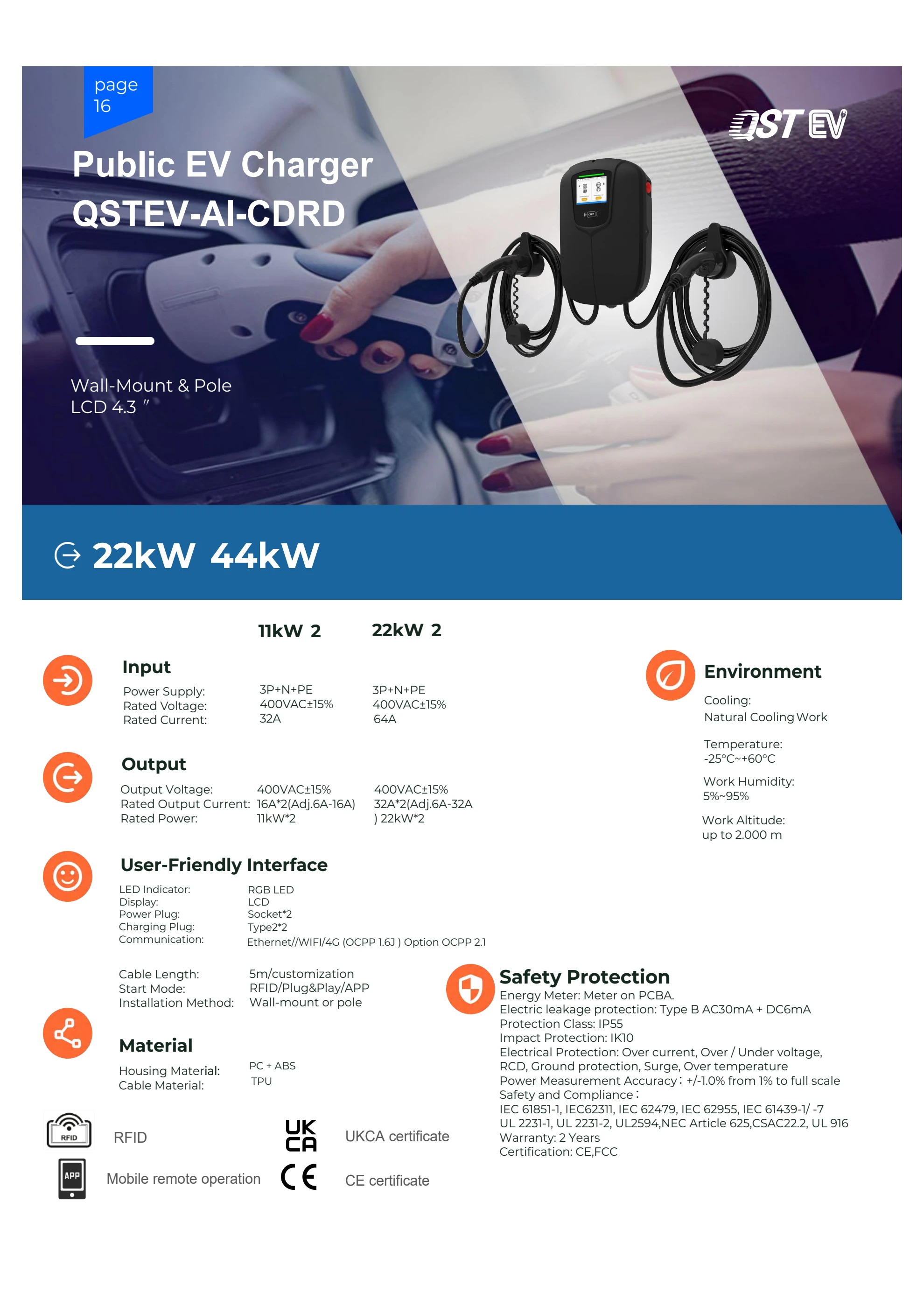 QST EV AI CHARGER catalogue 01-2025 - QST EV charger - Page 17 | Flip PDF Online | PubHTML5