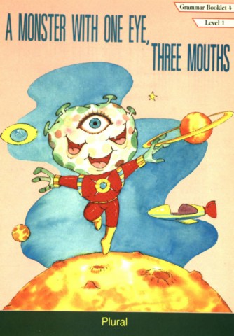 A monster with one eye, three mouths