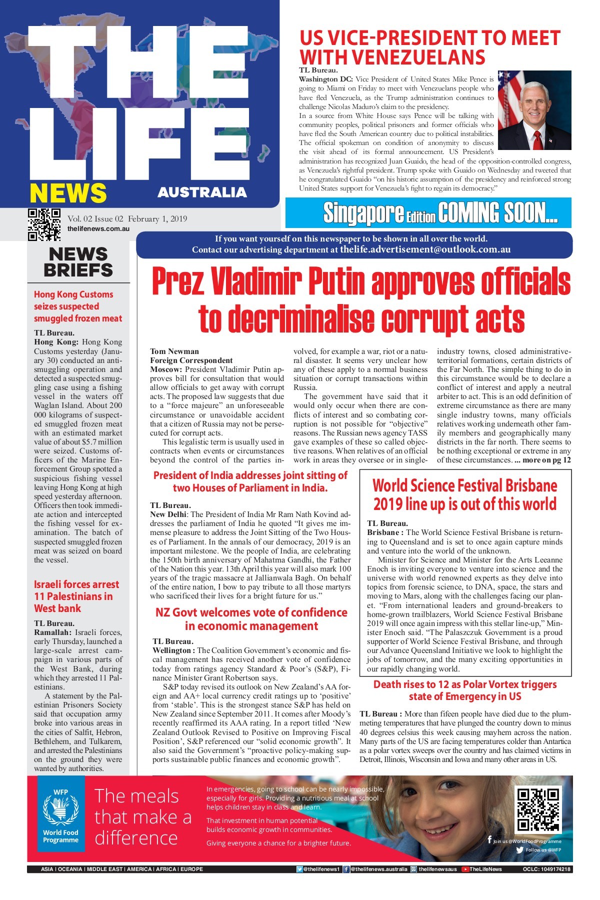 The Life News Feb, 1, 2019 - malikajay2004 - Page 1 - 13 | Flip PDF ...