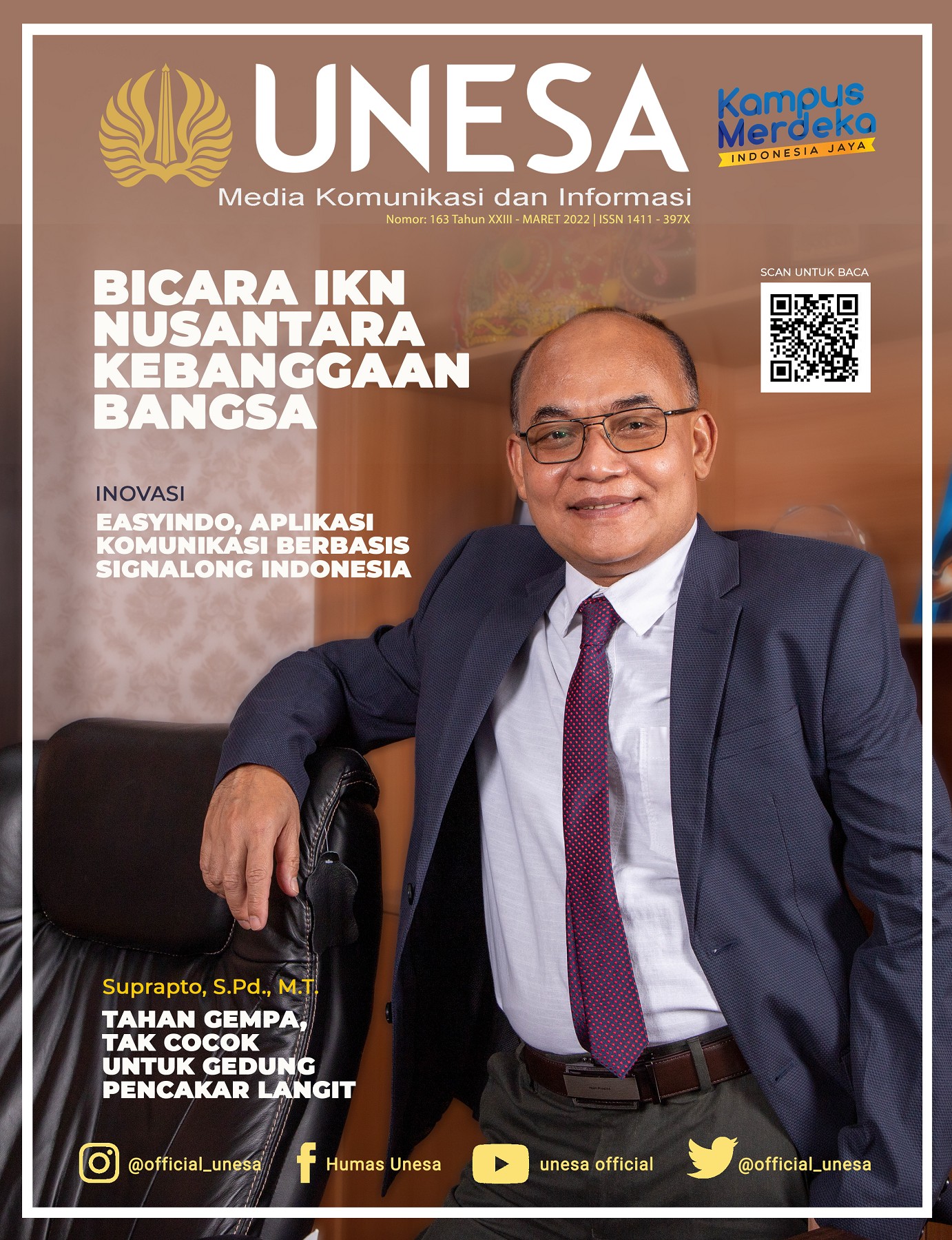 Majalah Unesa Edisi 163 - Abdur Rohman - Page 1 - 36 | Flip PDF Online | PubHTML5