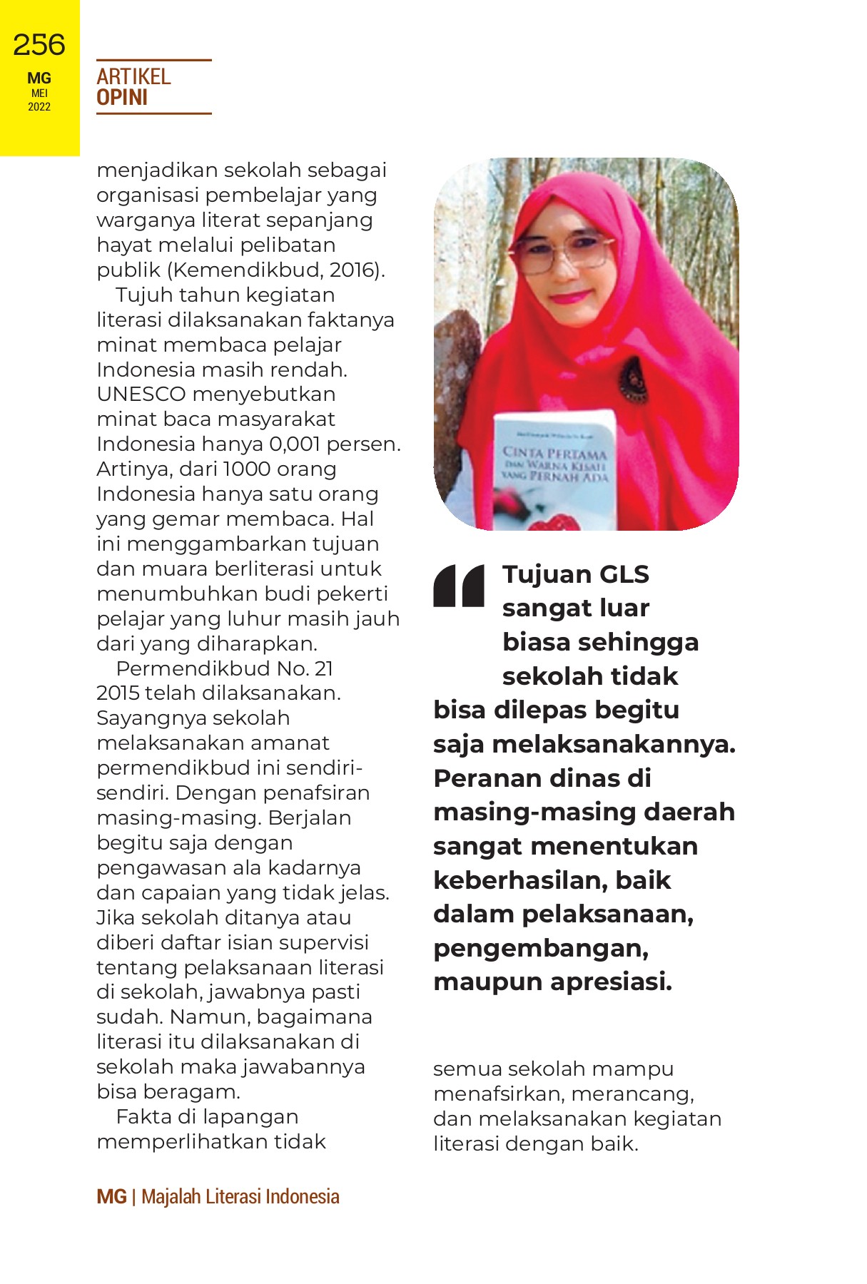 MAJALAH LITERASI EDISI VIII - APRIL 2022 - Abdur Rohman - Halaman 258 ...