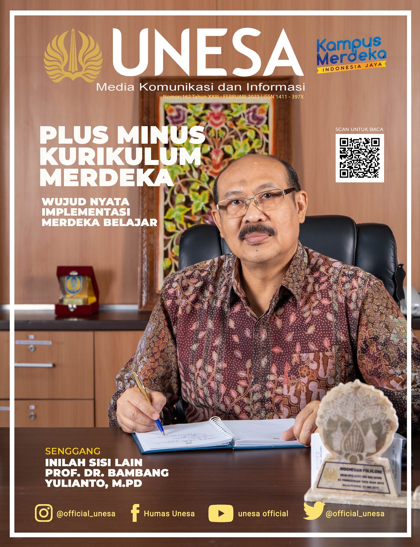 Majalah Unesa Edisi 162 - Abdur Rohman - Page 1 - 36 | Flip PDF Online | PubHTML5