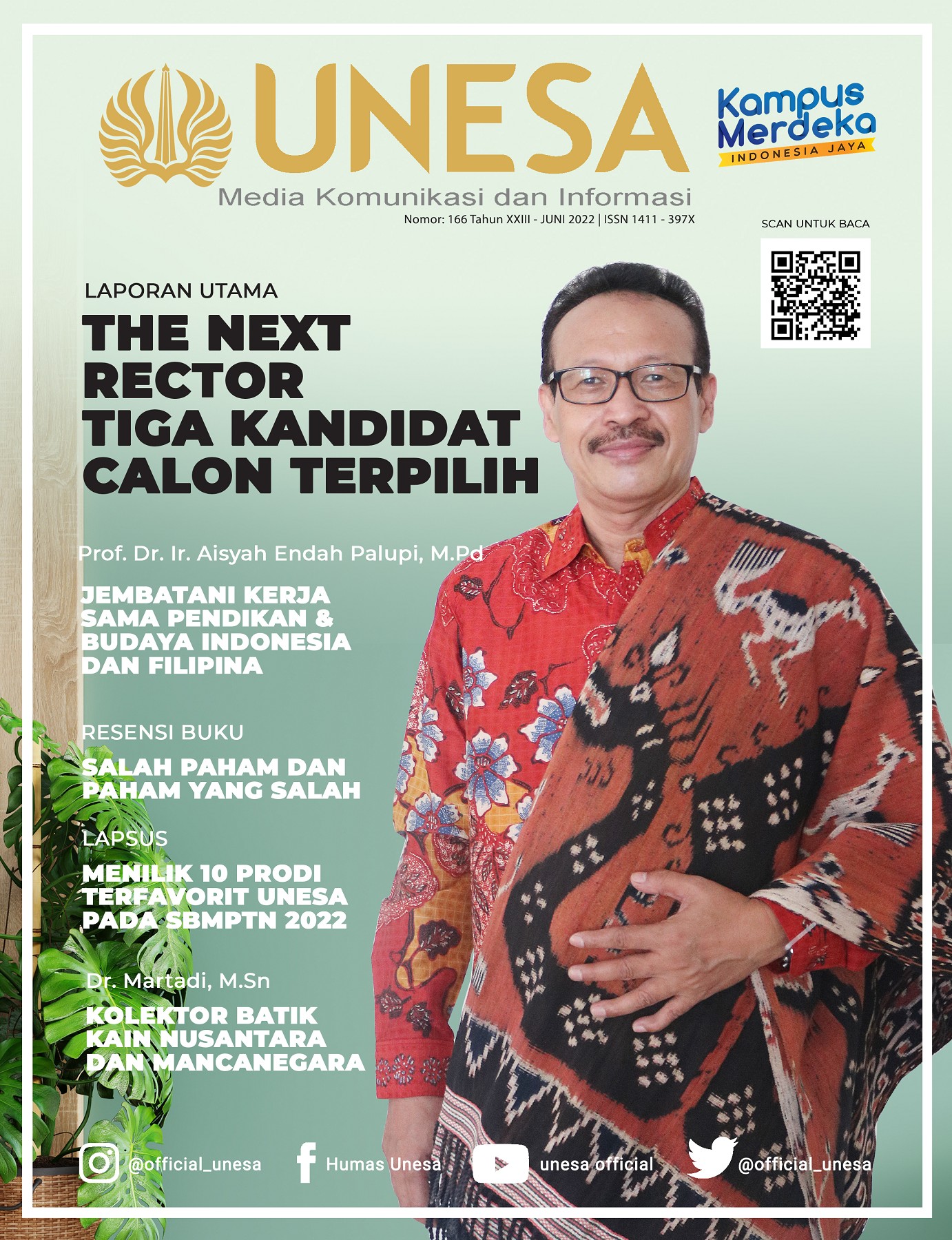 Majalah Unesa Edisi 166 - Abdur Rohman - Halaman 1 - 36 | PDF Online | PubHTML5