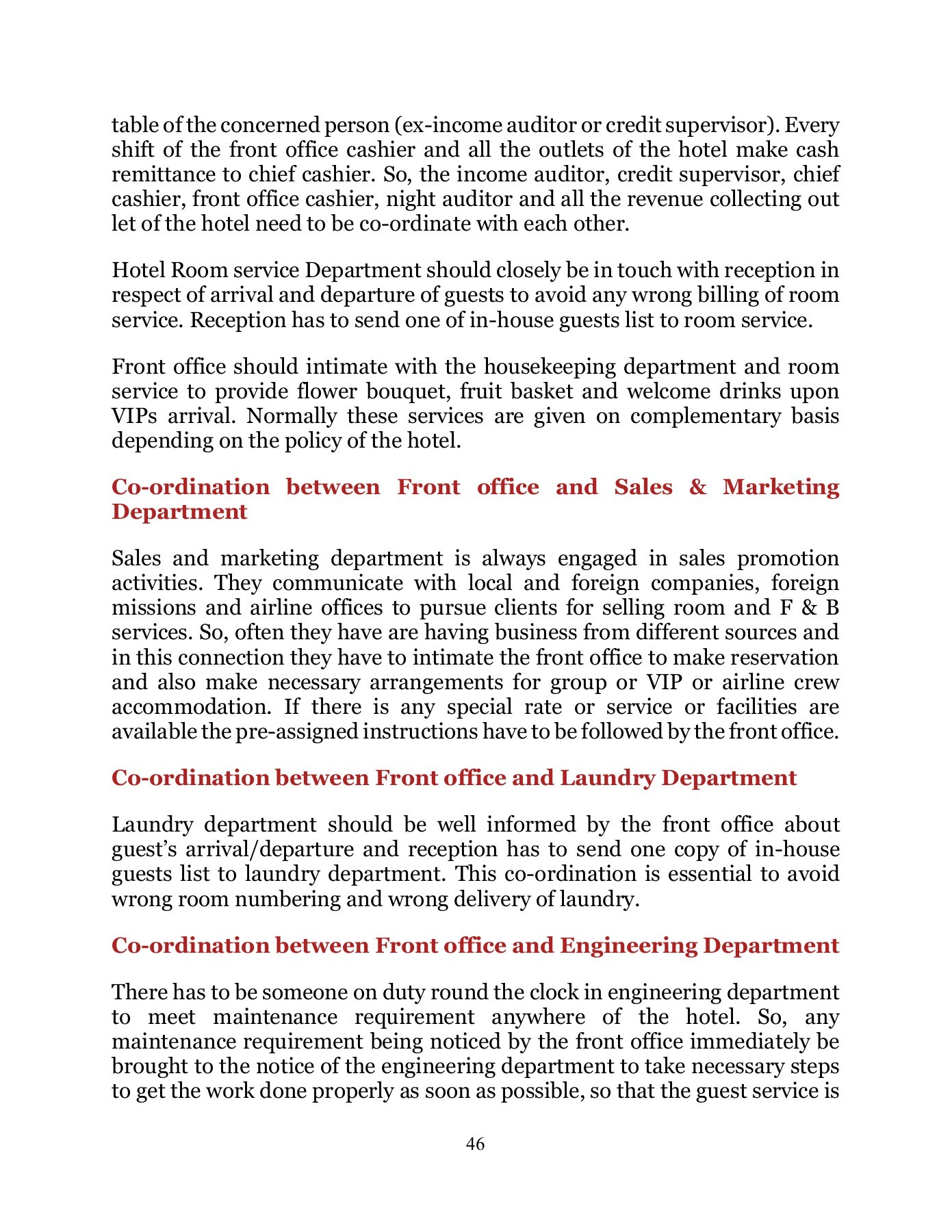 Front Office Operation Tutorial Notes - Pokhara School of Tourism and ...