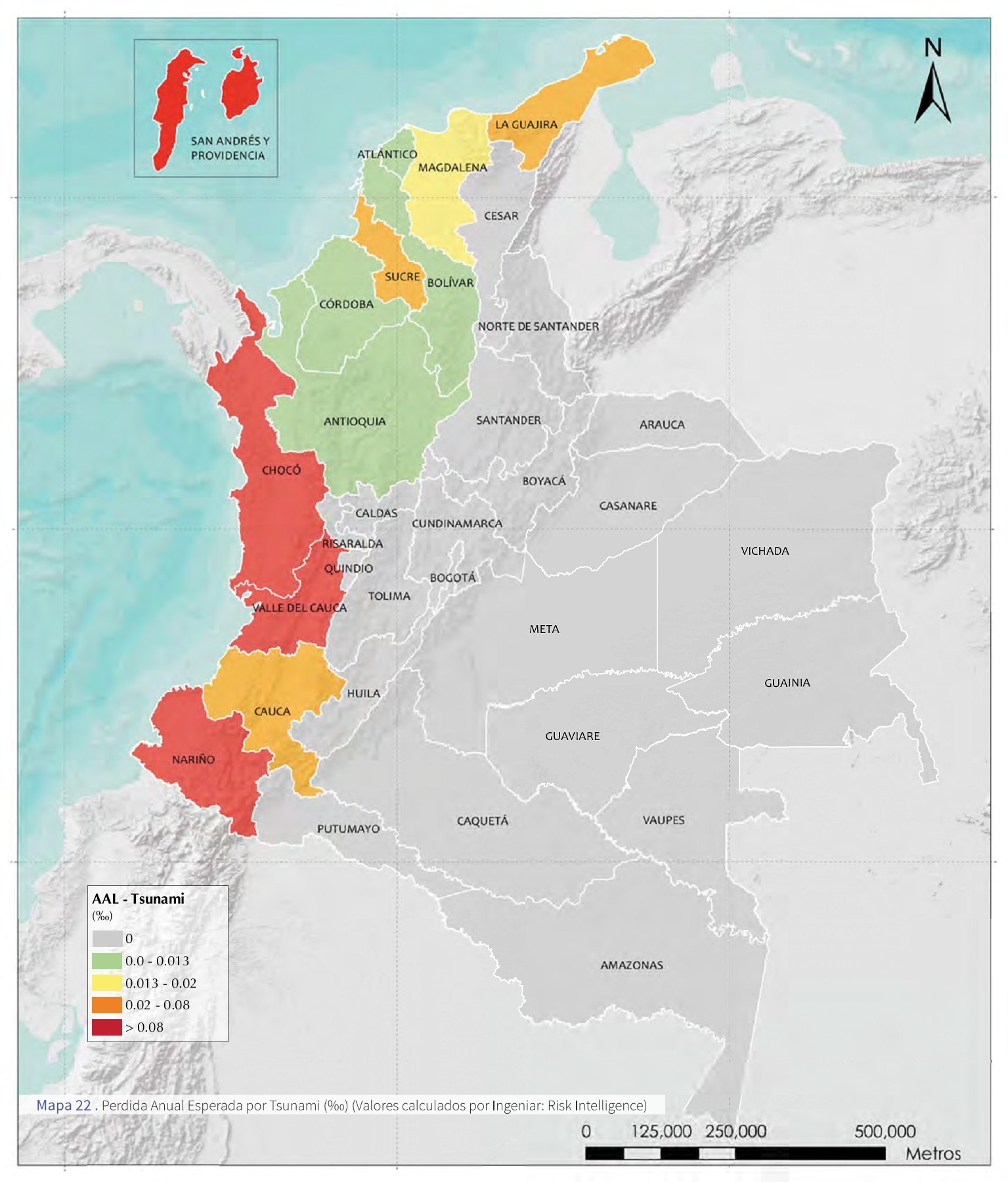 Atlas de riesgo de Colombia: revelando los desastres latentes ...