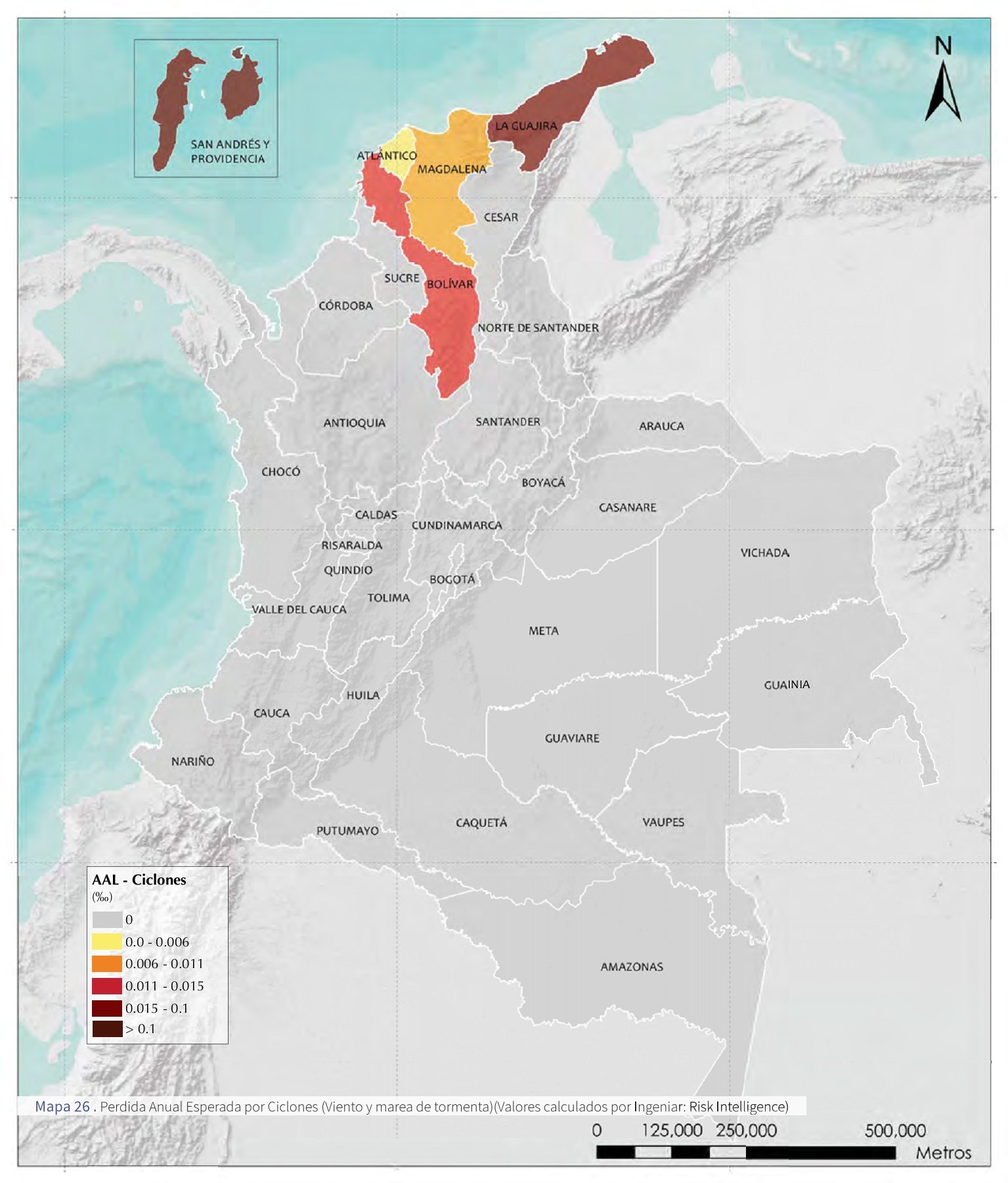 Atlas de riesgo de Colombia: revelando los desastres latentes ...