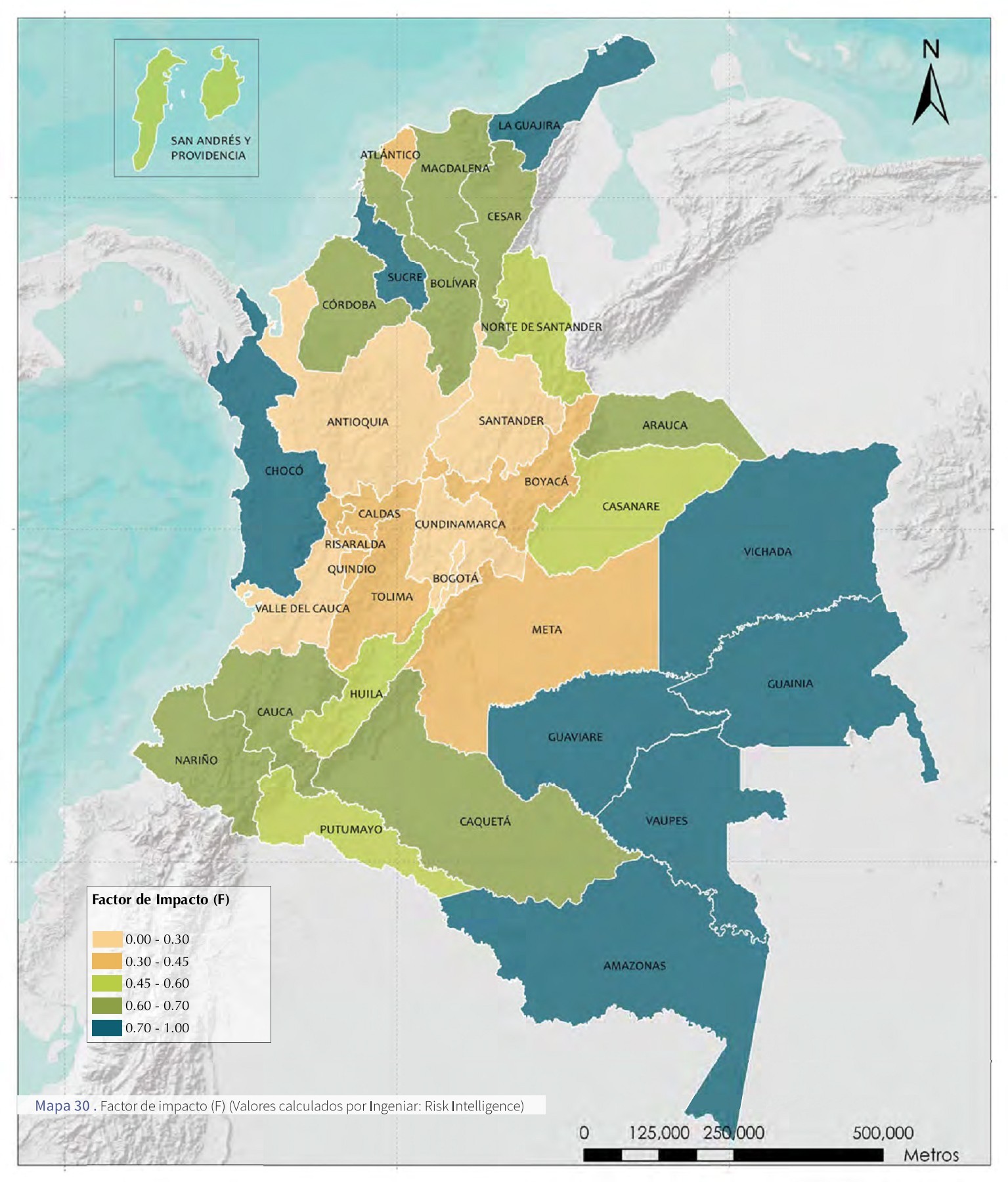 Atlas de riesgo de Colombia: revelando los desastres latentes ...