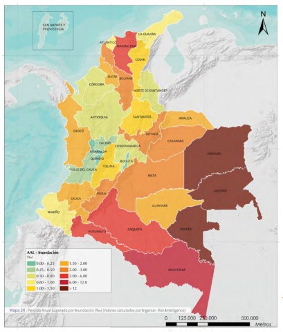 Atlas de riesgo de Colombia: revelando los desastres latentes ...