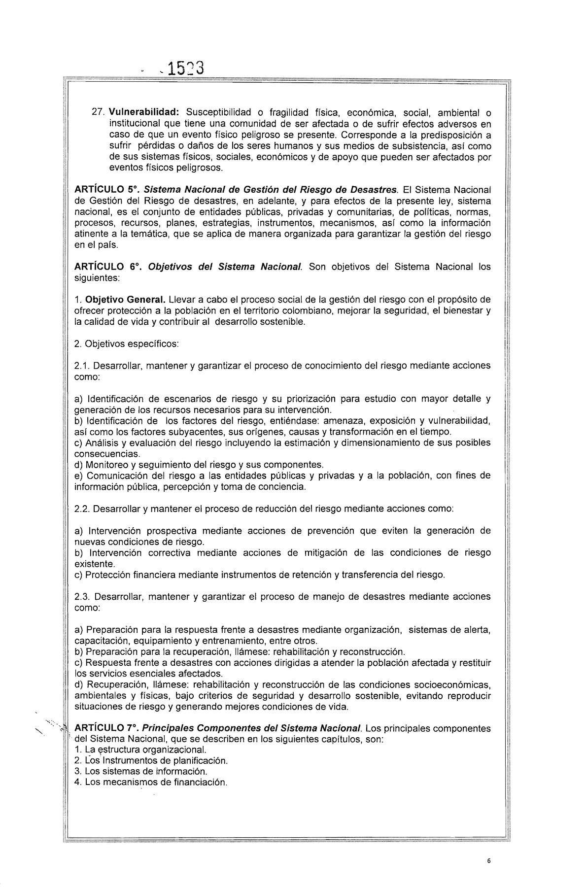 Ley_1523_de_2012_Politica_nacional_gestion_riesgo_desastres ...