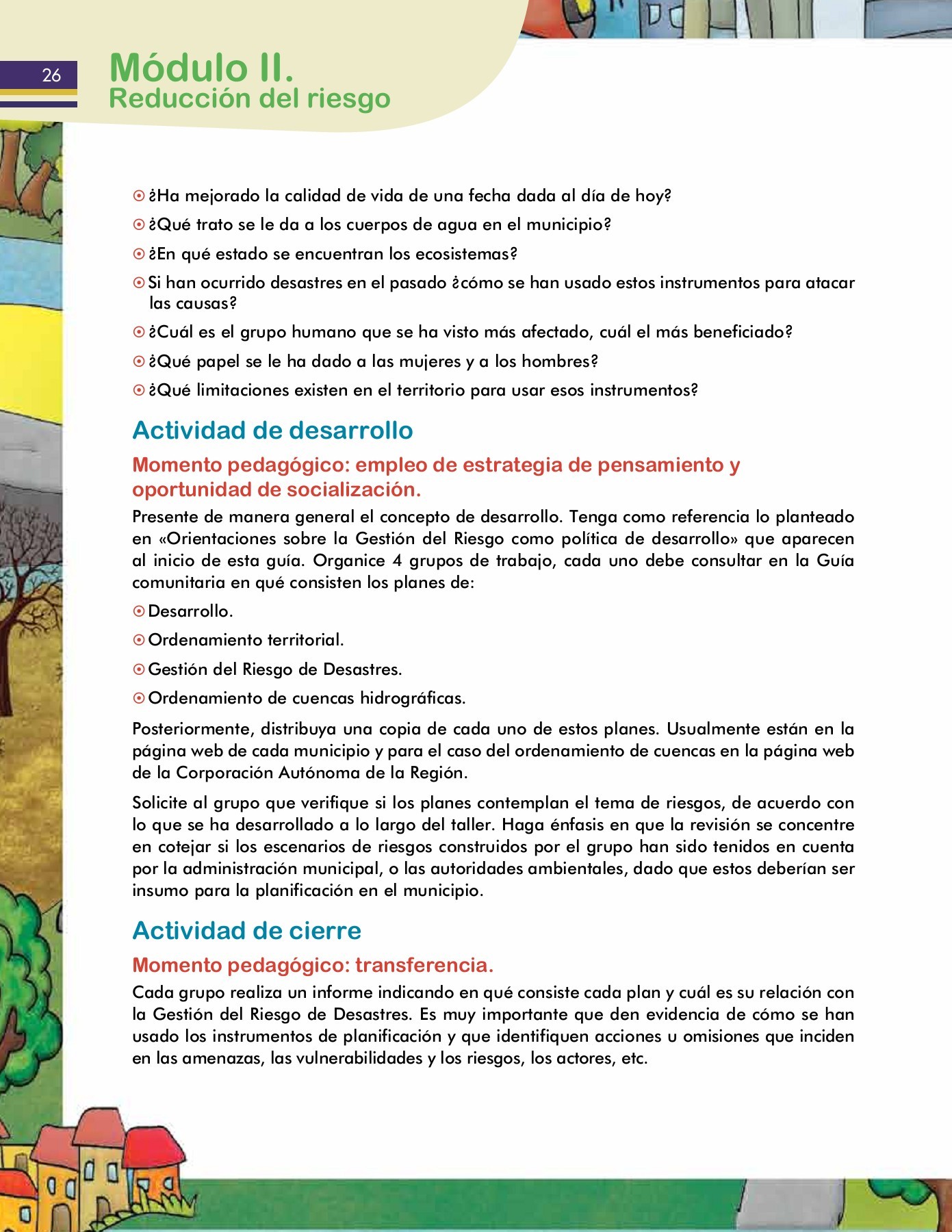 Guía para la formación comunitaria en gestión del riesgo de desastres - Biblioteca UNGRD ...