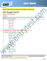 gat-sample-test-02 - m.ashhar92 - Page 1 - 24 | Flip PDF Online | PubHTML5