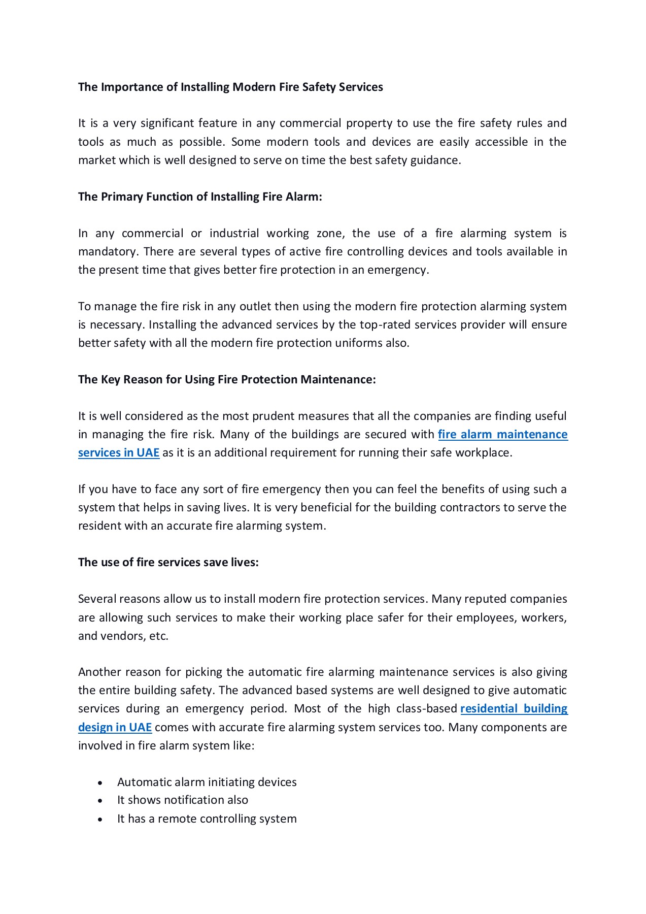 The Importance of Installing Modern Fire Safety Services - dnieperfire ...