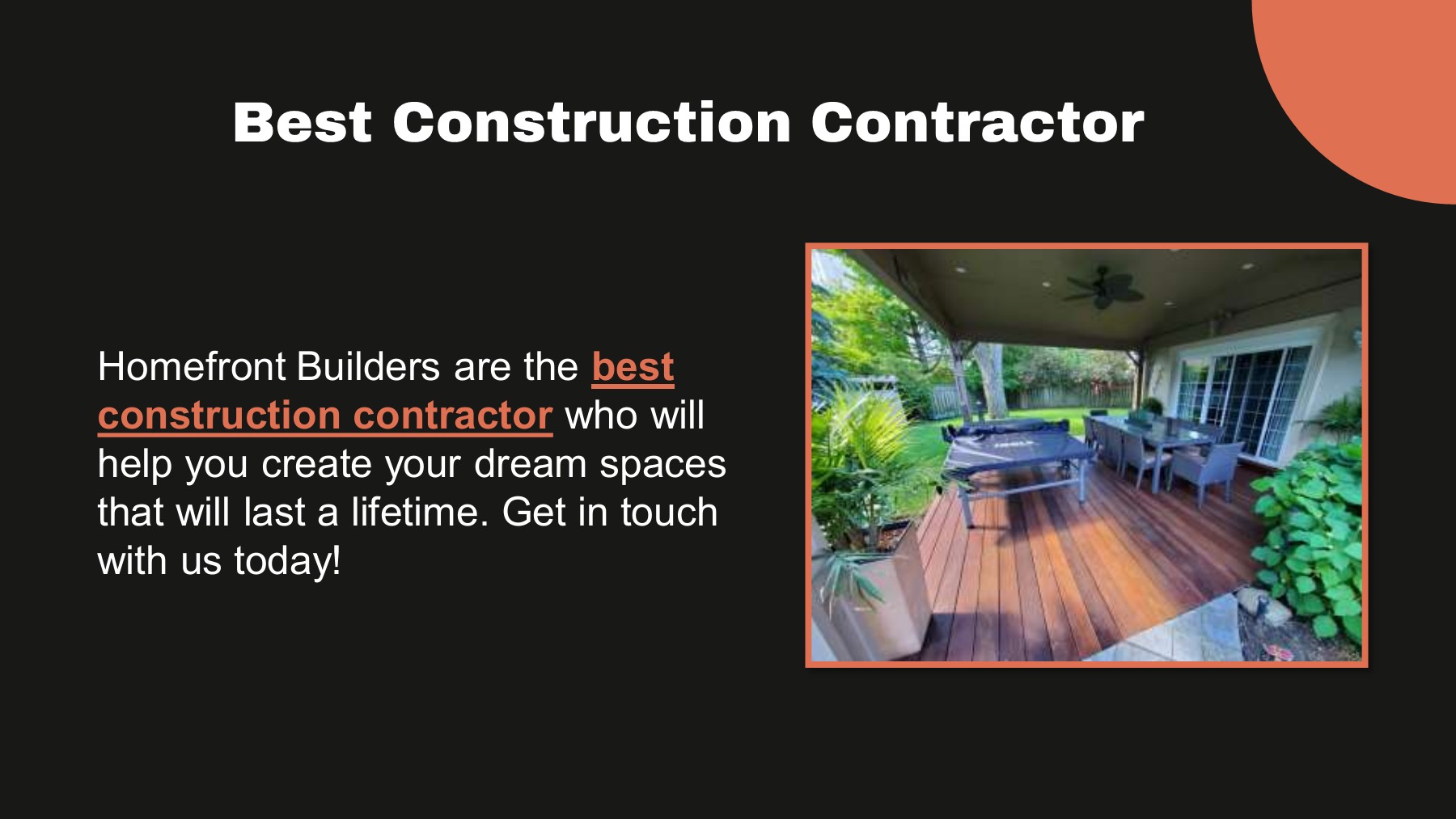 Best Construction Contractor - Homefront Builders - Page 1 - 5 | Flip ...