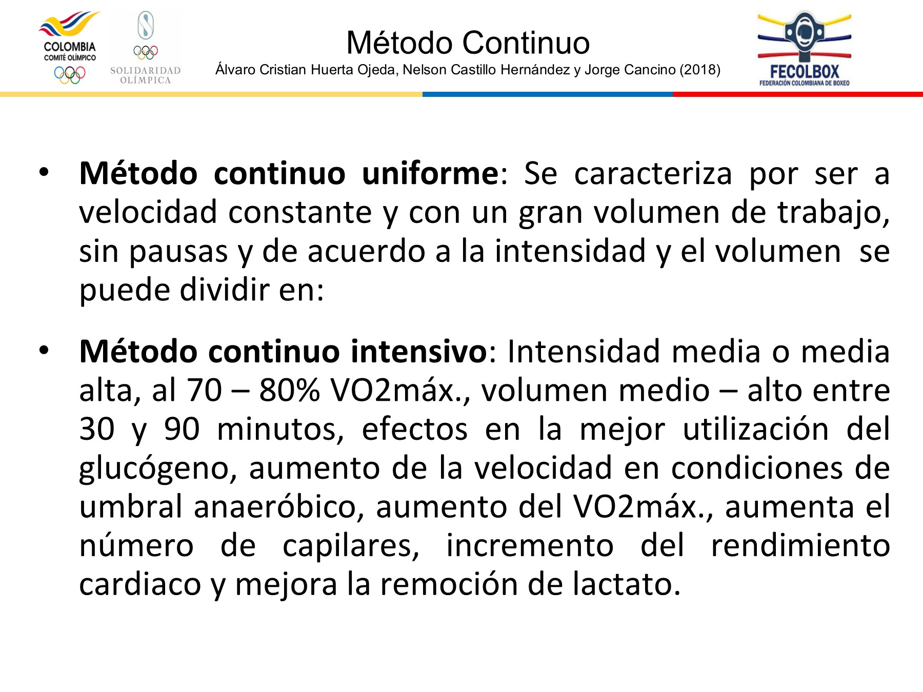 CLASE DE MÉTODOS DE ENTRENAMIENTO SESIÓN 9042022 - Educación Olimpica - Page 26 | Flip PDF ...