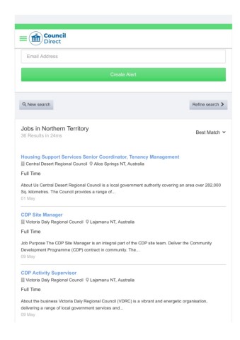 Council Jobs NT