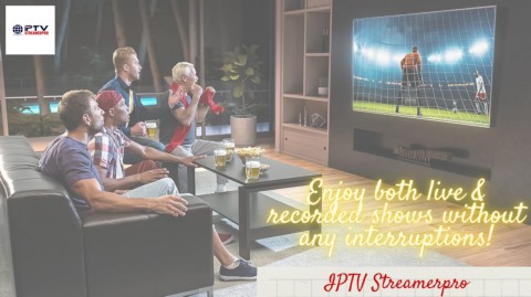 Enjoy both live & recorded shows without any interruptions!