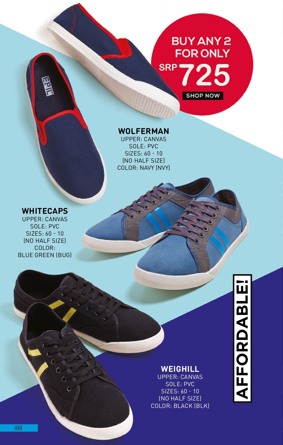 Marikina Shoe Exchange - Shoecat Inc. - Page 188 | Flip PDF Online ...