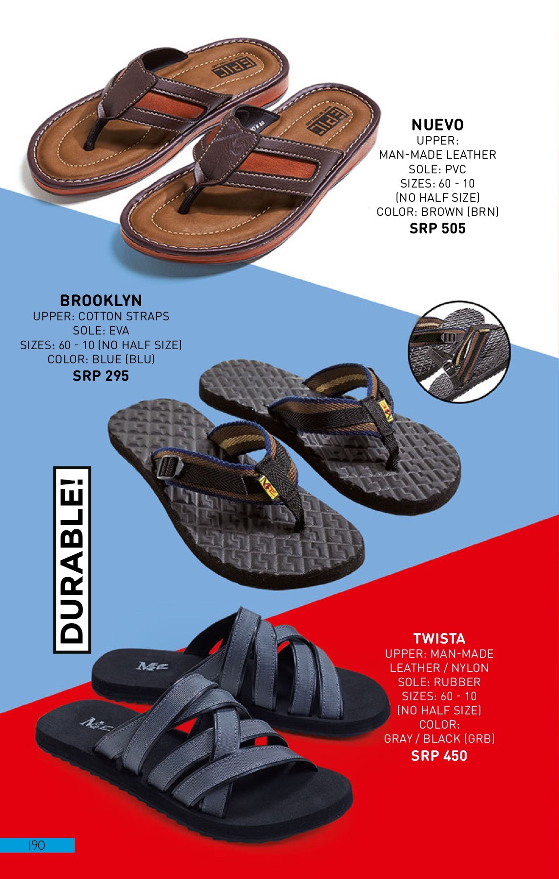 Marikina Shoe Exchange - Shoecat Inc. - Page 190 | Flip PDF Online ...