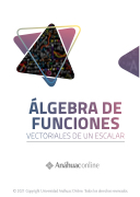 Álgebra de funciones vectoriales de un escalar Álgebra de funciones vectoriales de un escalar ...