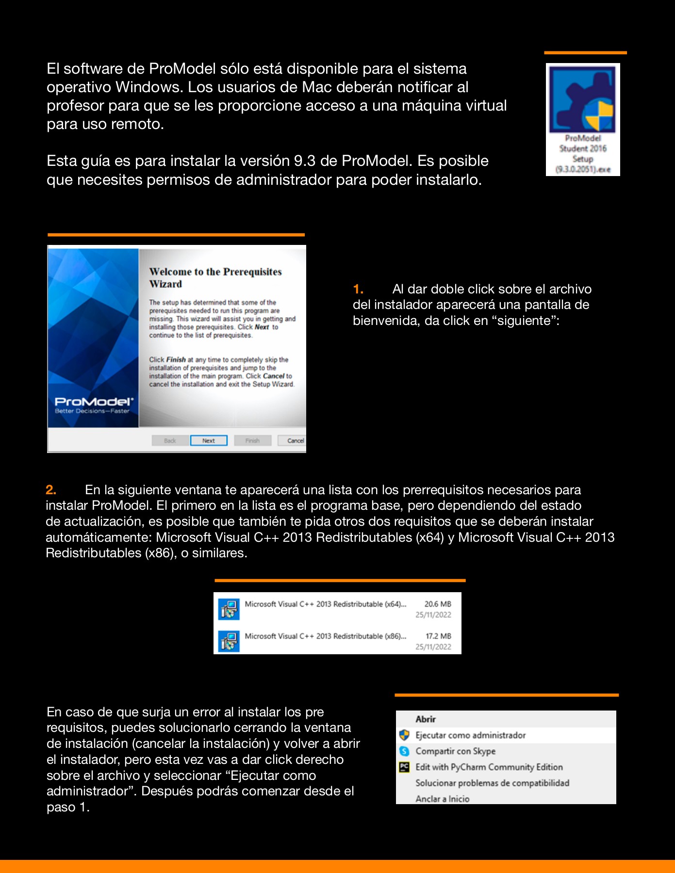 Guía de instalación de PROMODEL - Sandra.avina - Página 2 | Flip PDF en ...