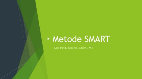 6.Metode SMART - Abdi Pandu Kusuma - Kaca 1 - 15 | PDF Online | PubHTML5