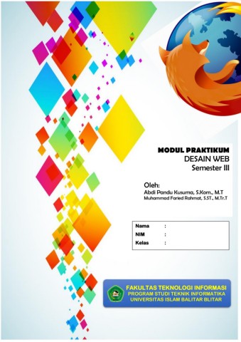 Modul I - Praktikum Desain Web (new)