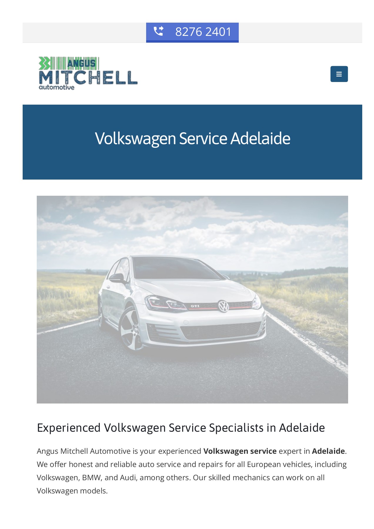 Volkswagen Service Adelaide - Mitchell Automotive - Page 1 - 6 | Flip ...