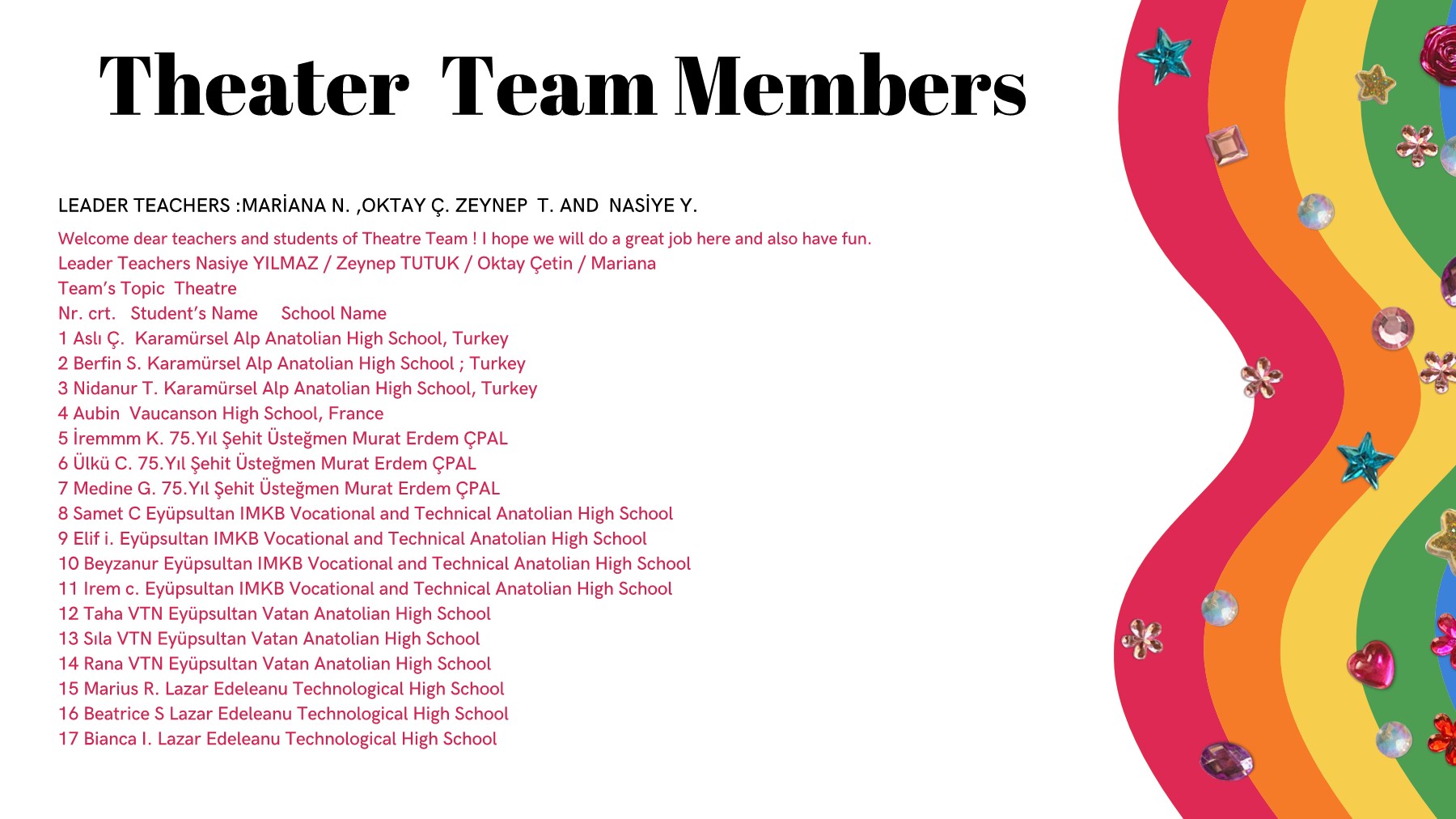 Theater Team e-book - nasiye yılmaz - Page 1 - 12 | Flip PDF Online ...