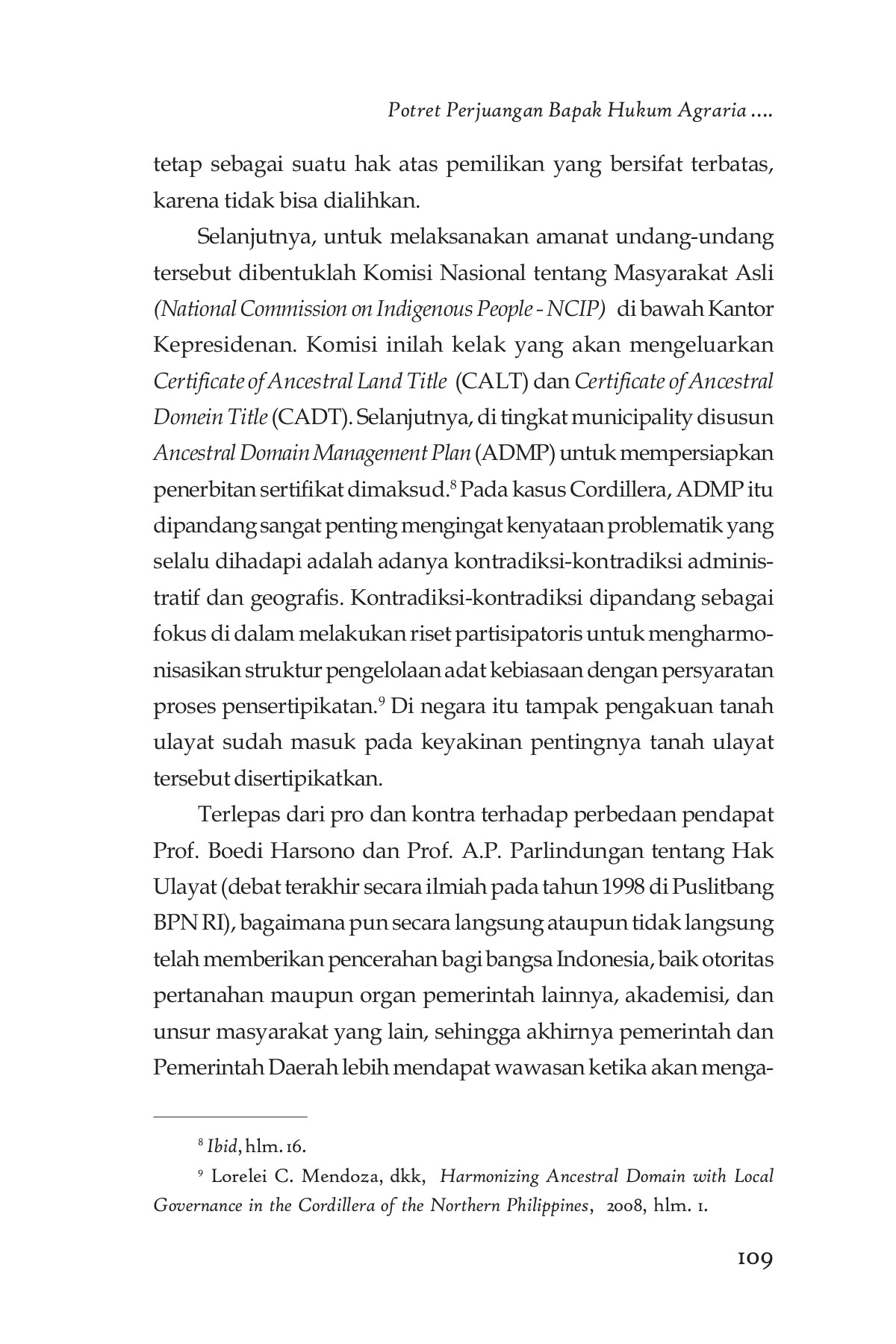 Potret Perjuangan Bapak Hukum Agraria Prof Boedi Harsono ...