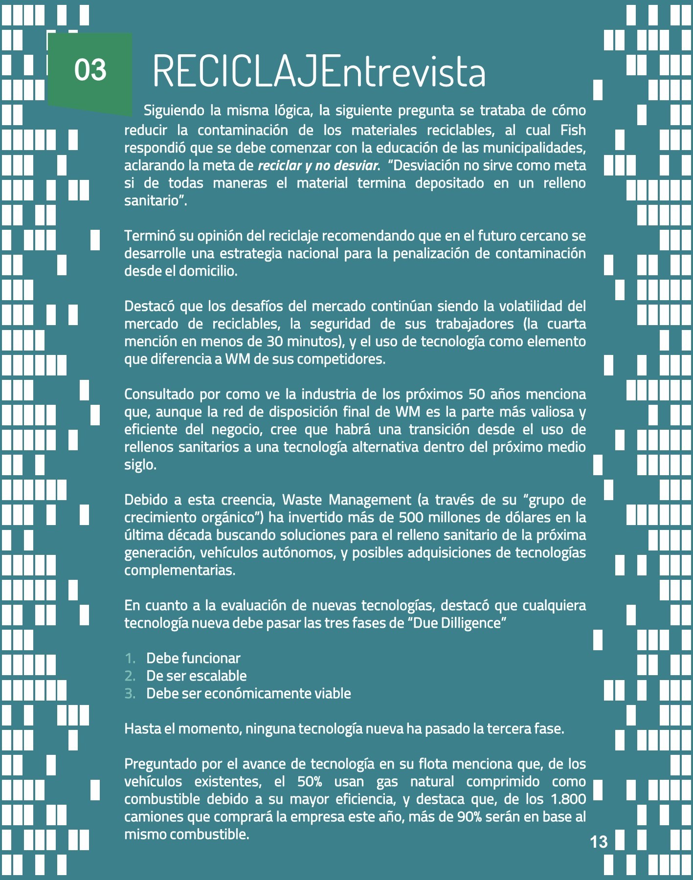 Page 13 - Reporte Residuos - Edición Reciclaje