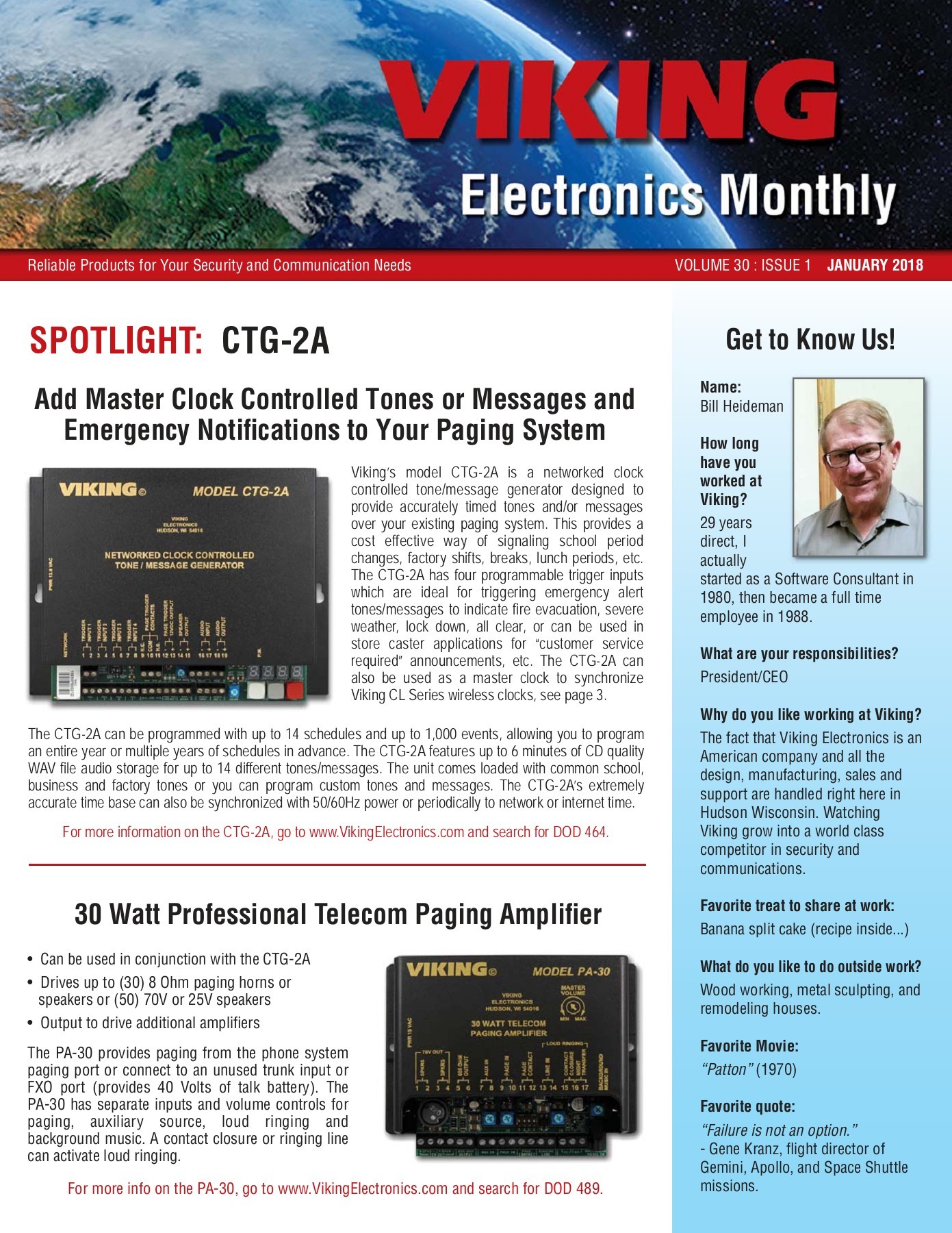 Viking January Newsletter - Pro - Page 1 - 4 | Flip PDF Online | PubHTML5