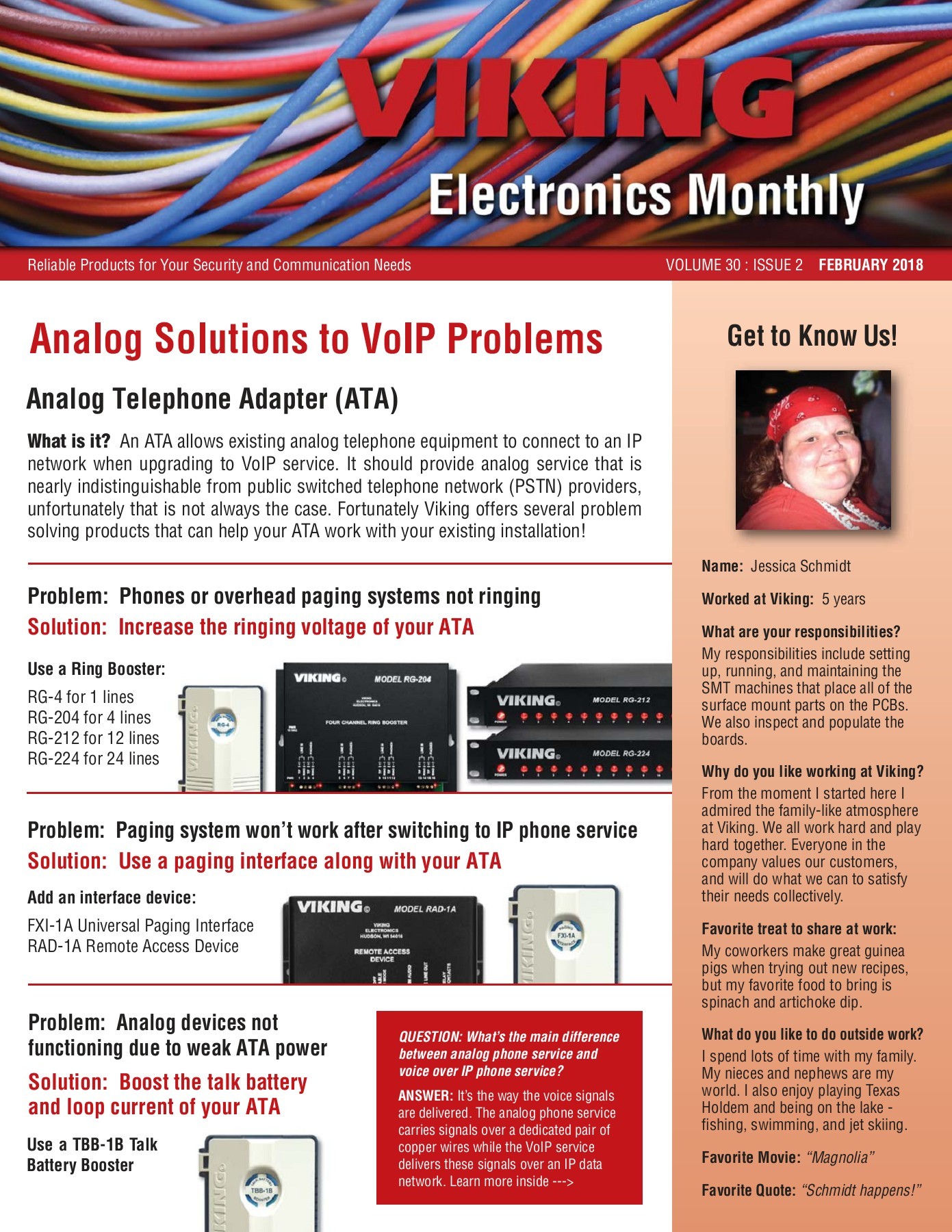 Viking February Newsletter - Pro - Page 1 - 4 | Flip PDF Online | PubHTML5