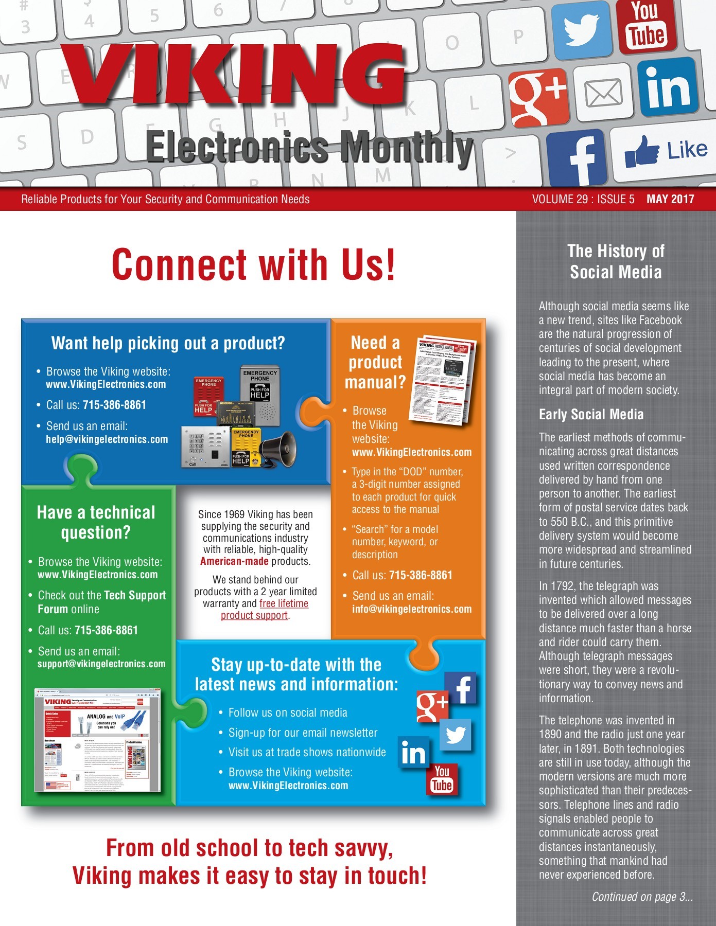 Viking May Newsletter - Pro - Page 1 - 4 | Flip PDF Online | PubHTML5