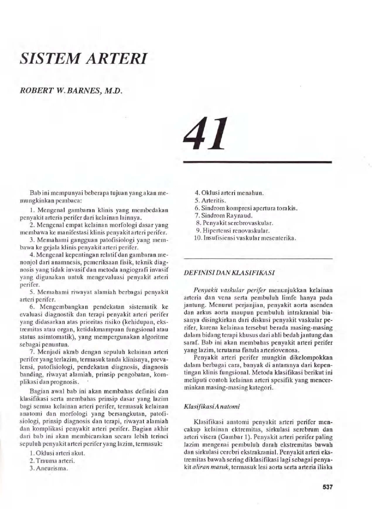 Bab 41. Sistem Arteri - haryahutamas - Halaman 1 - 58 | PDF Online | PubHTML5