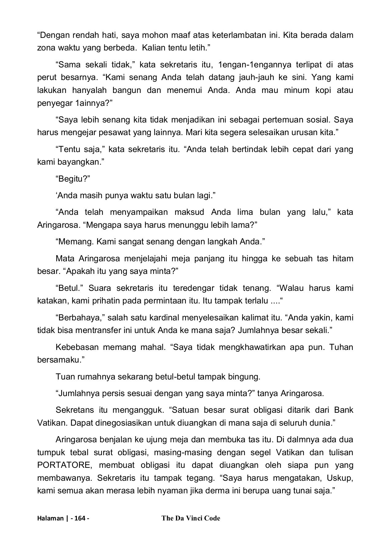 DB - Kodenya Davinci - haryahutamas - Halaman 167 | PDF Online | PubHTML5