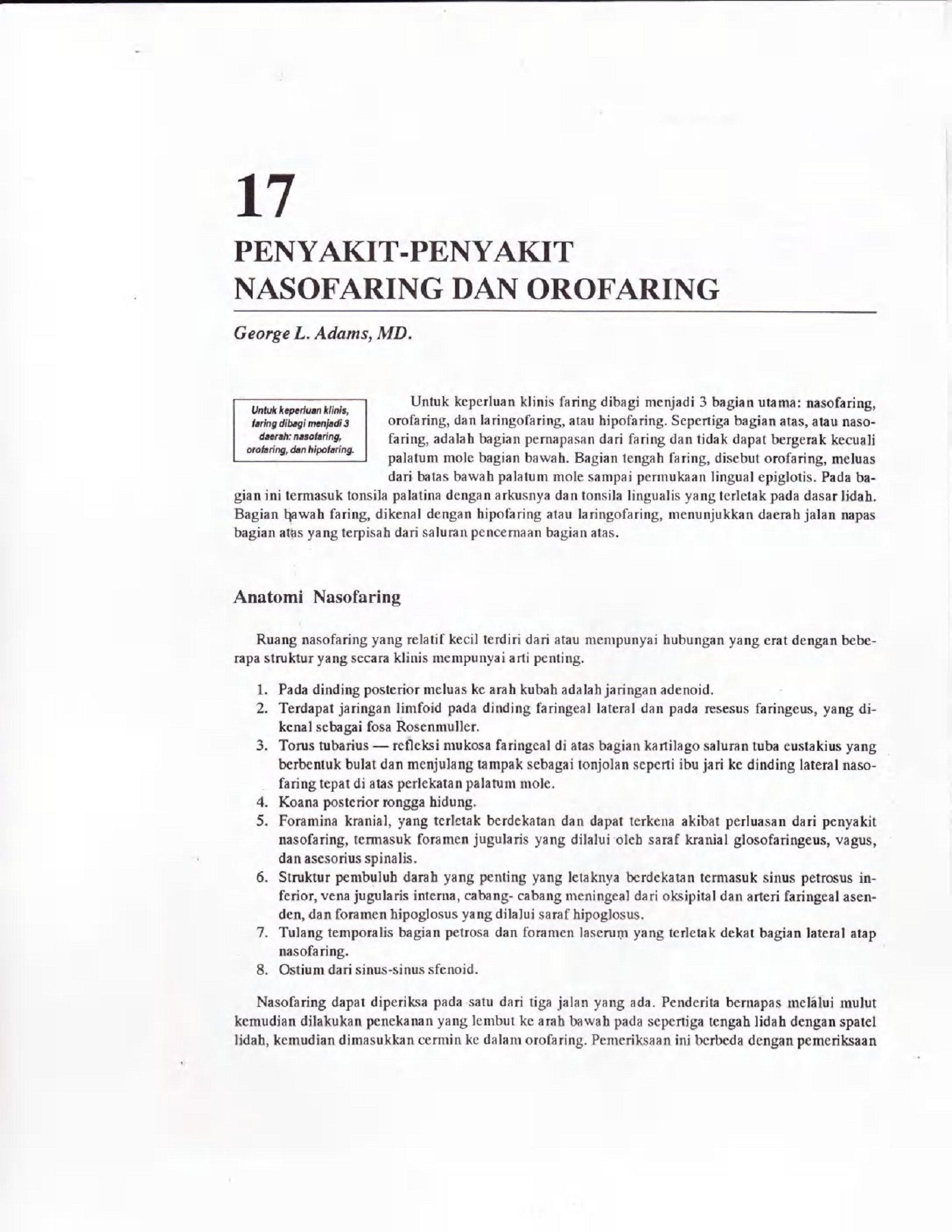 17. PENYAKIT-PENYAKIT NASOFARING DAN OROFARING - haryahutamas - Halaman ...