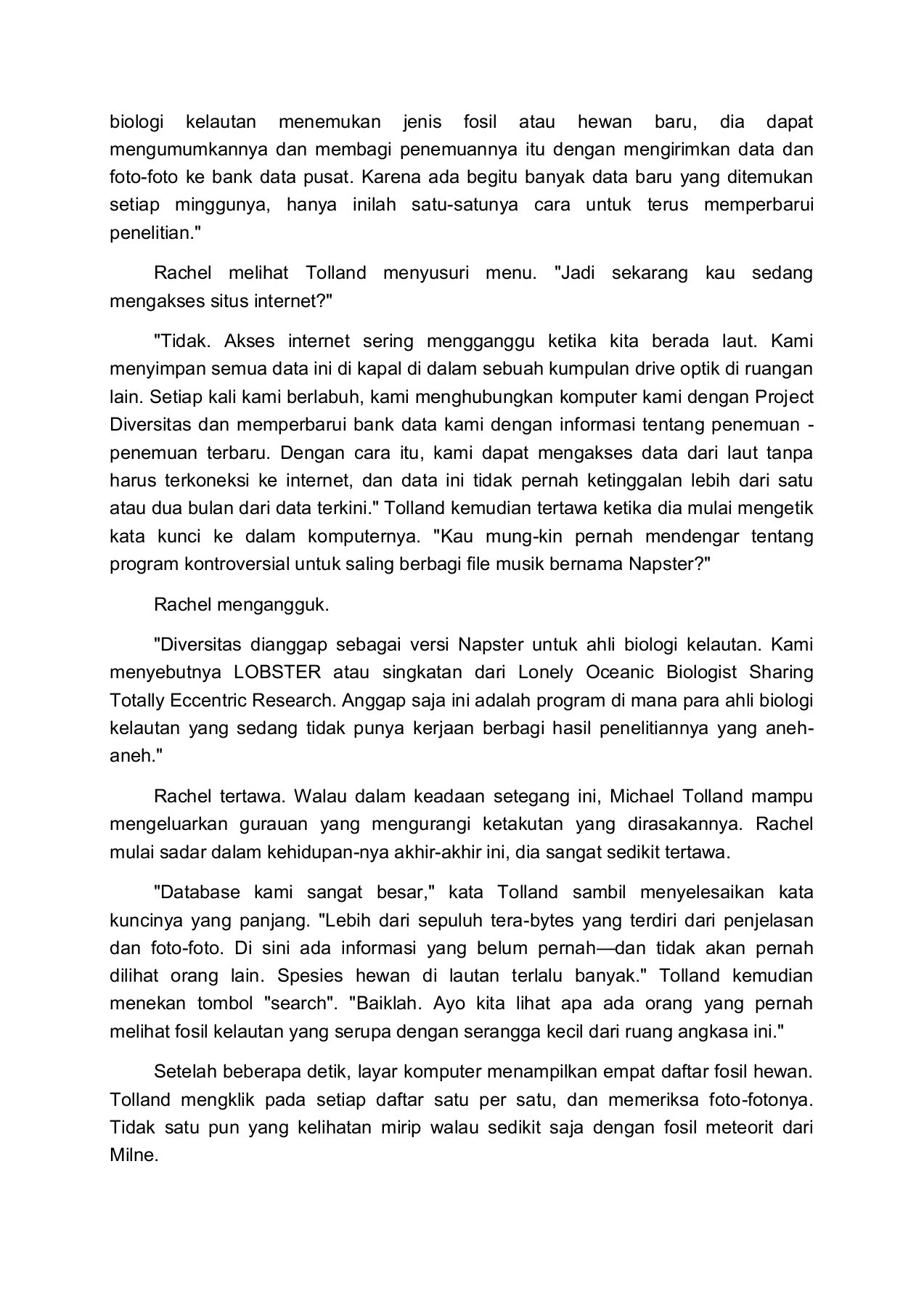 DB - Deception POint - haryahutamas - Page 375 | Flip PDF Online | PubHTML5