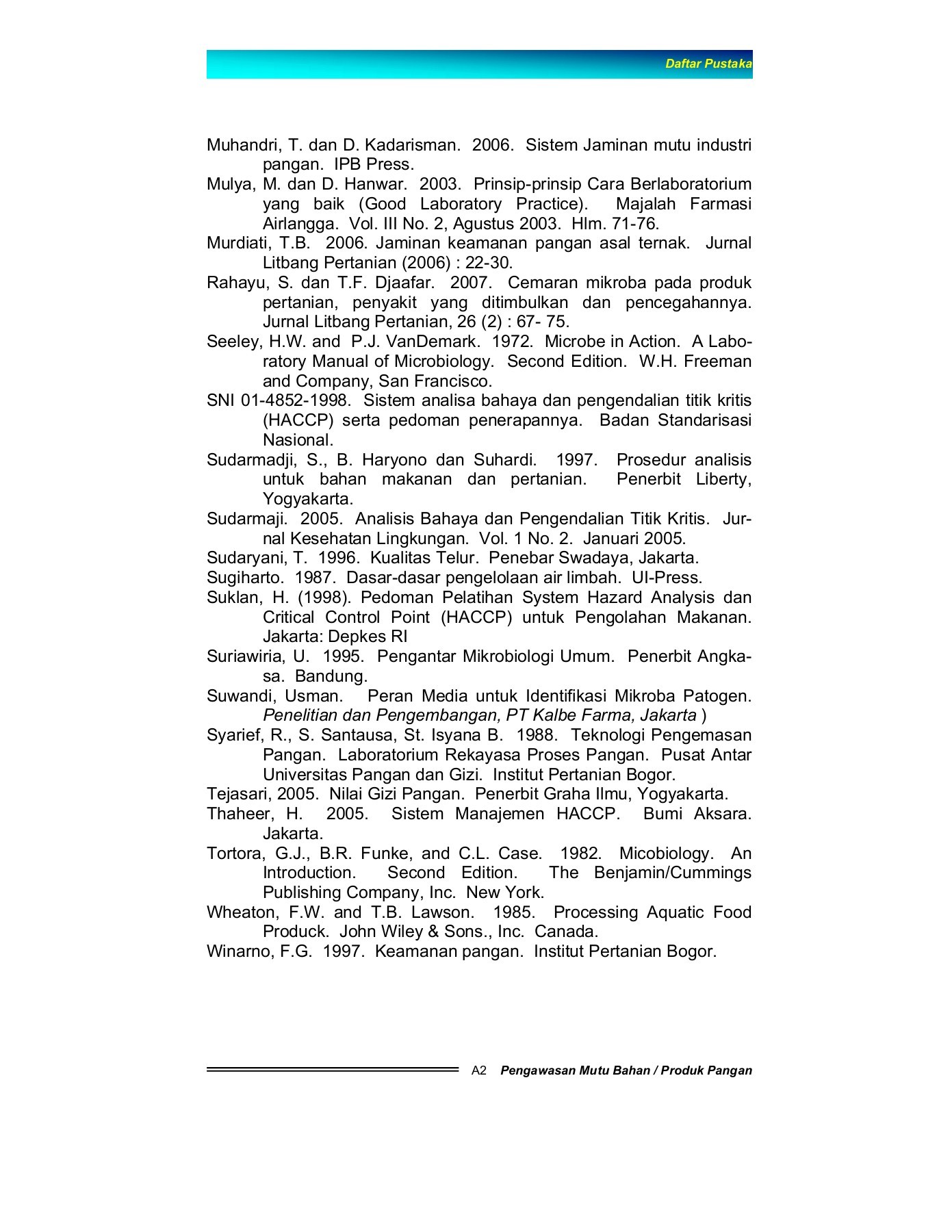 Kelas X_SMK_Pengawasan Mutu Bahan dan produk pangan_Edi Afr_1 - haryahutamas - Halaman 185 | PDF ...