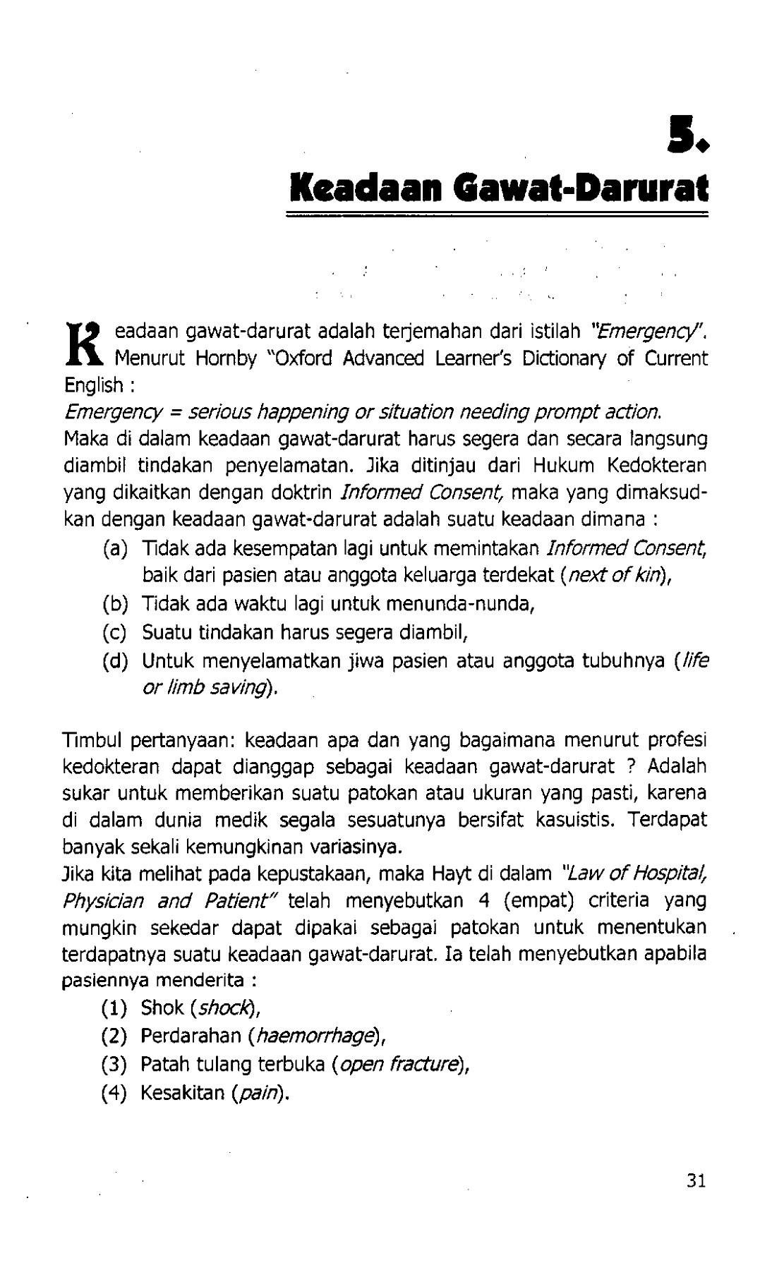 Bab 05 Keadaan Gawat-Darurat - haryahutamas - Halaman 1 - 6 | PDF ...