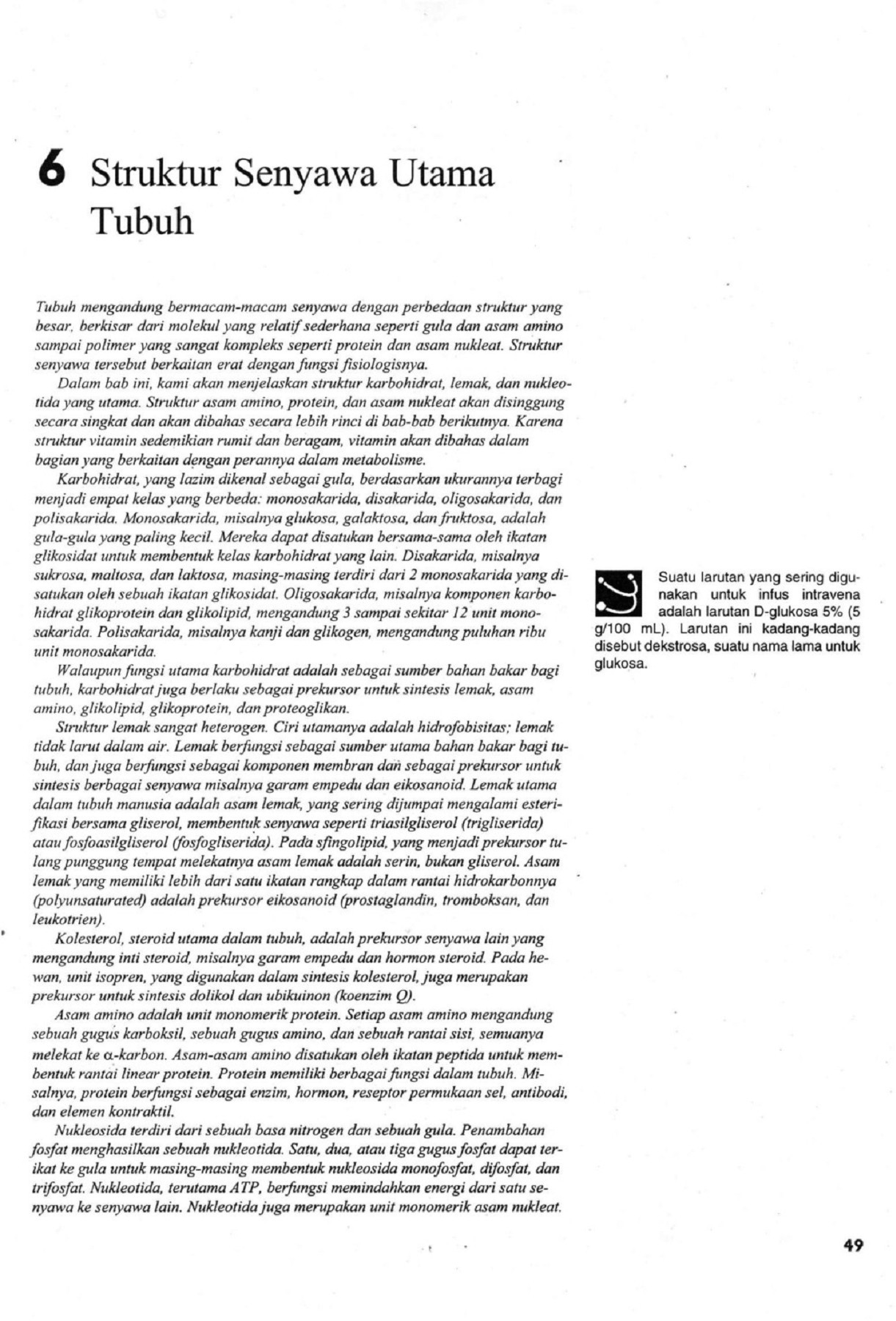 Bab 06 Struktur Senyawa Utama Tubuh - haryahutamas - Halaman 1 - 16 ...