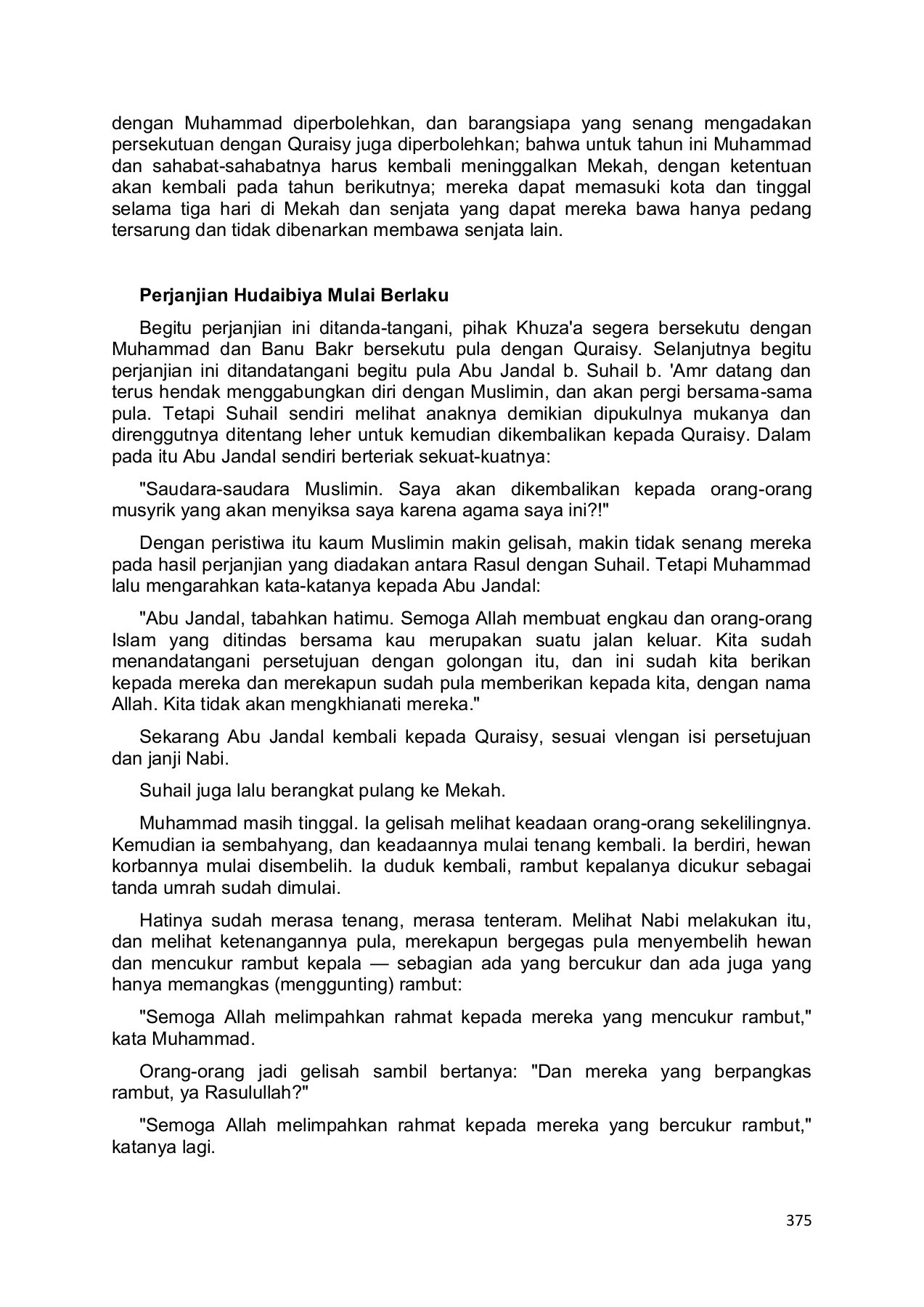 Sejarah Hidup Muhammad - Muhammad Husain Haekal - haryahutamas ...