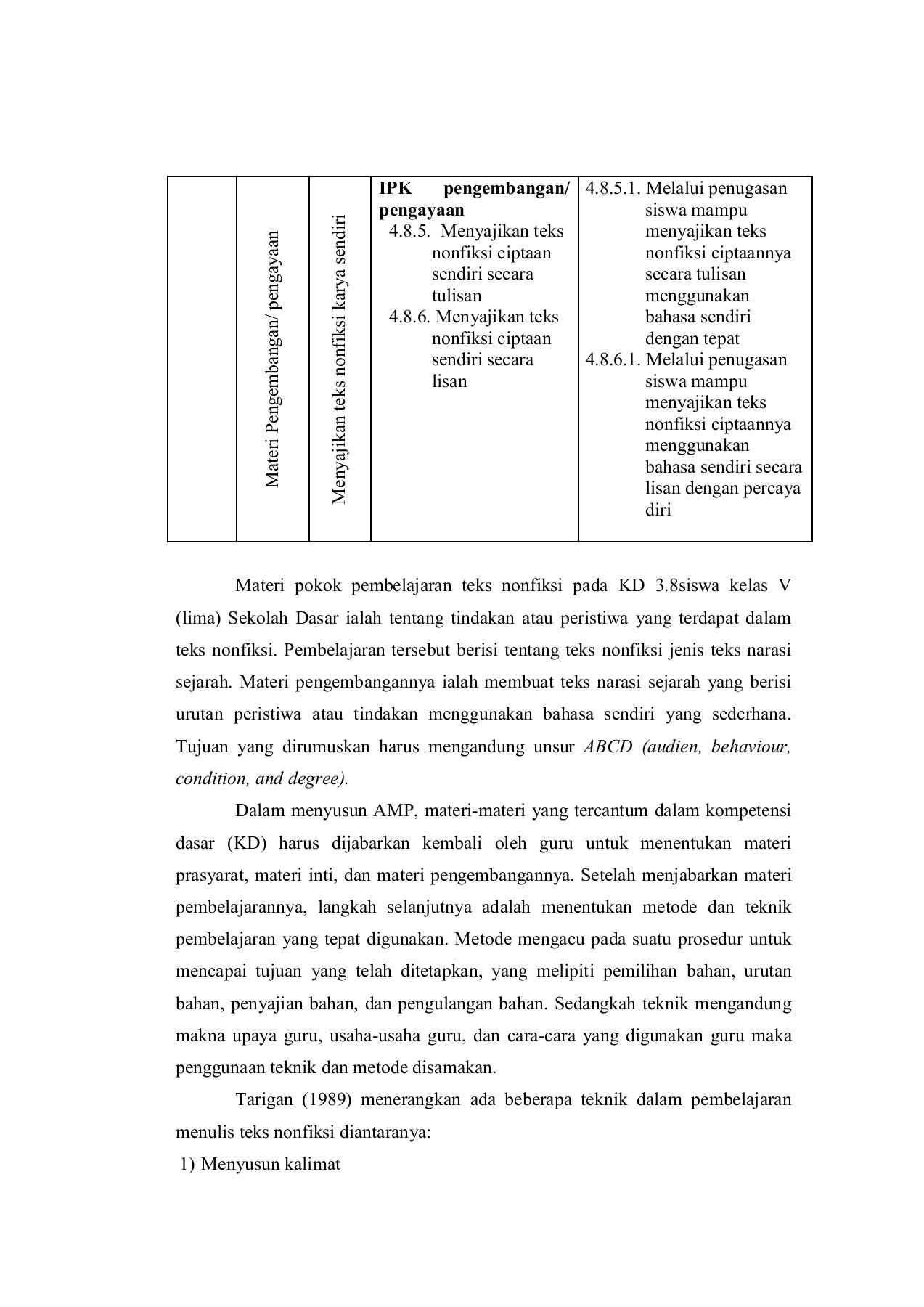 PPG PGSD-MODUL 1 BAHASA INDONESIA - fatoya33 - Halaman 183 | PDF Online | PubHTML5