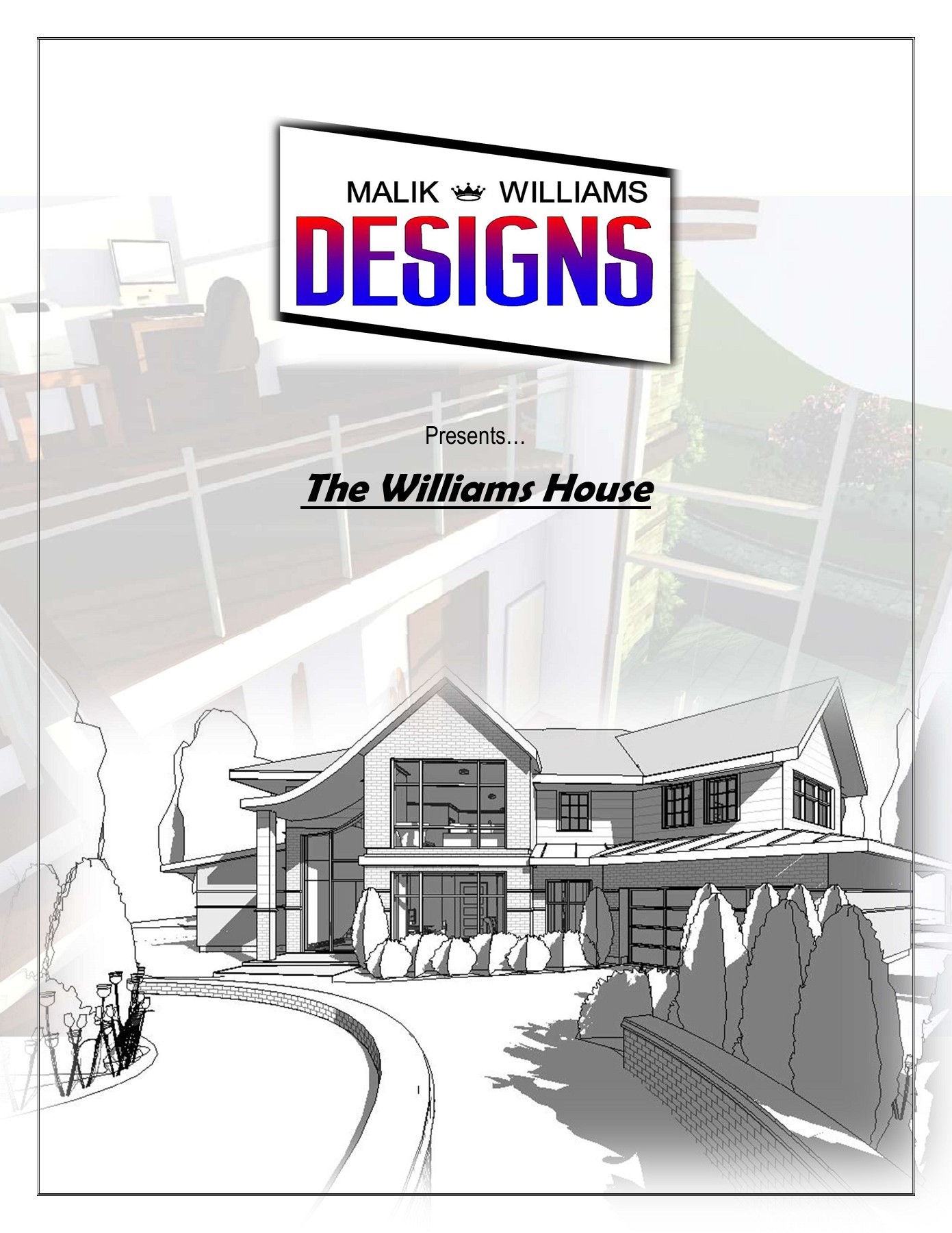 Term Project Presentation Drawings-Williams House - Malik Williz - Page ...