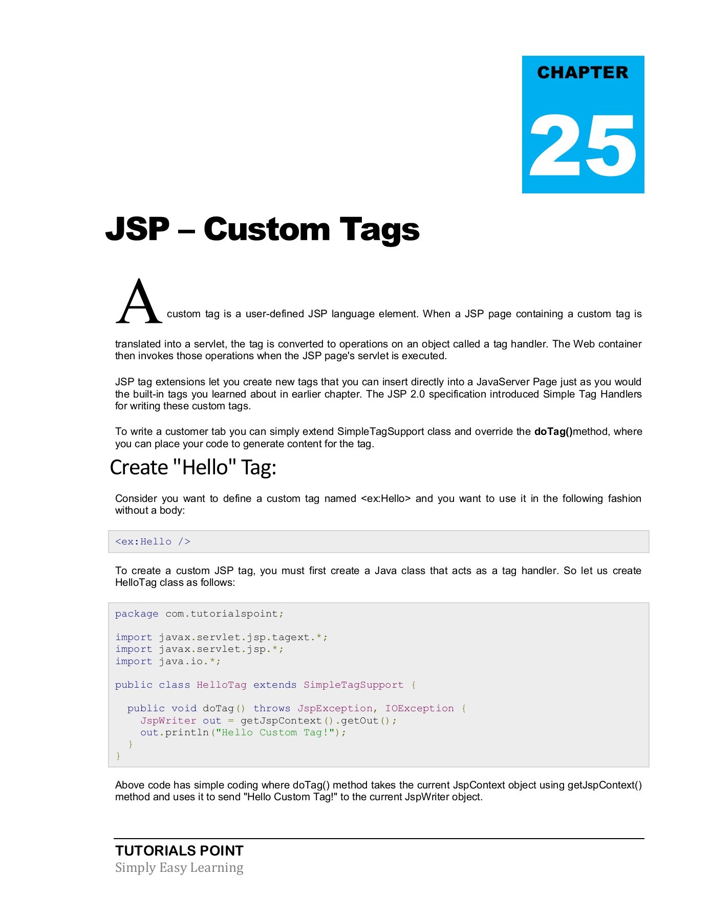 jsp_tutorial - veenasounds - Page 115 | Flip PDF Online | PubHTML5