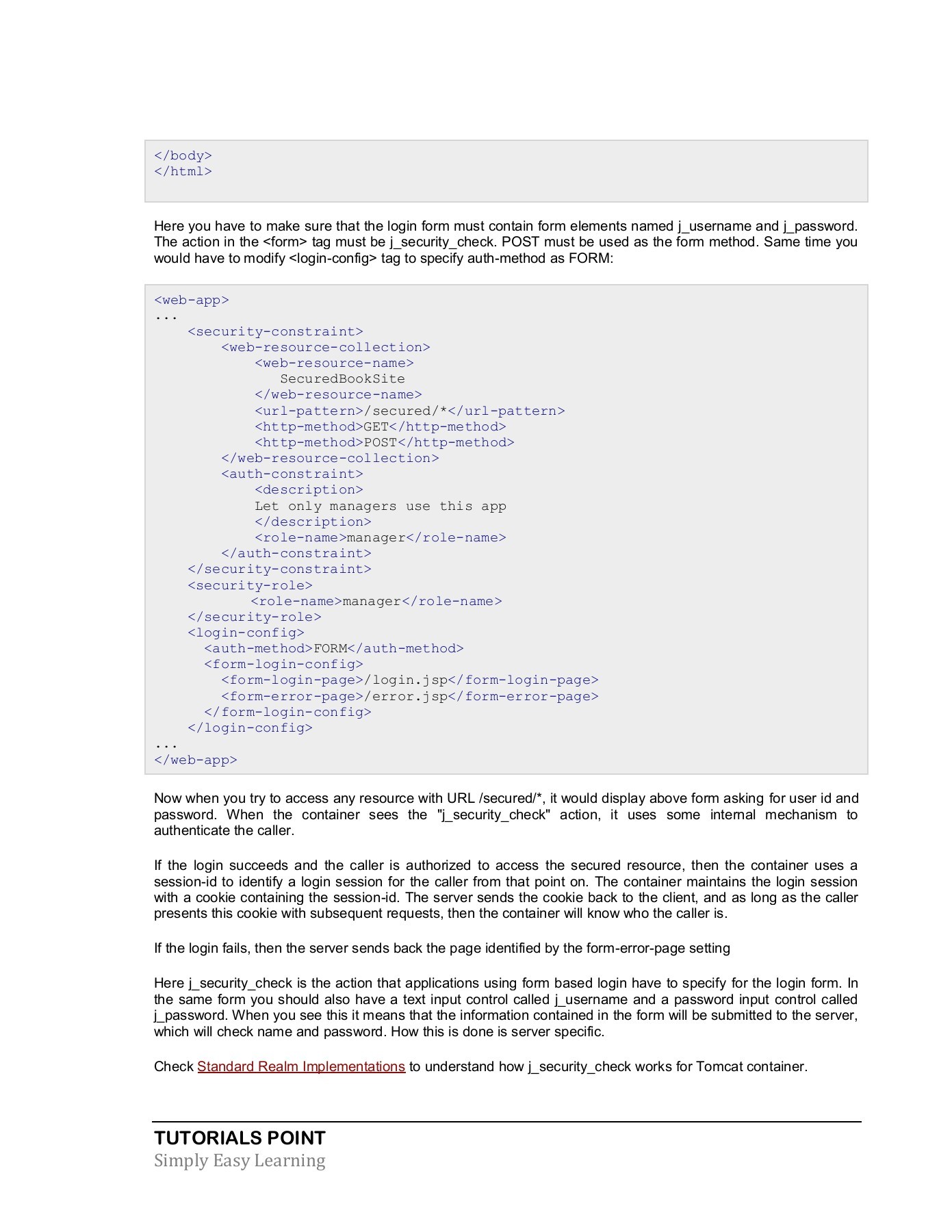 jsp_tutorial - veenasounds - Page 135 | Flip PDF Online | PubHTML5