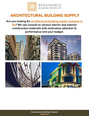 ARCHITECTURAL BUILDING SUPPLY
